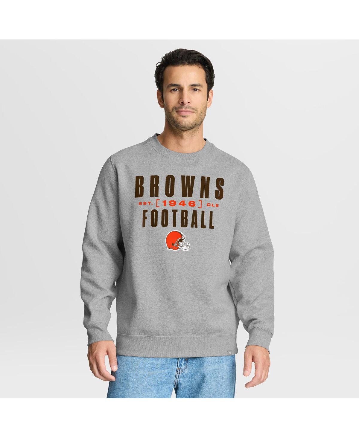 Click here for Fanatics Mens Heather Gray Cleveland Browns Powerf... prices
