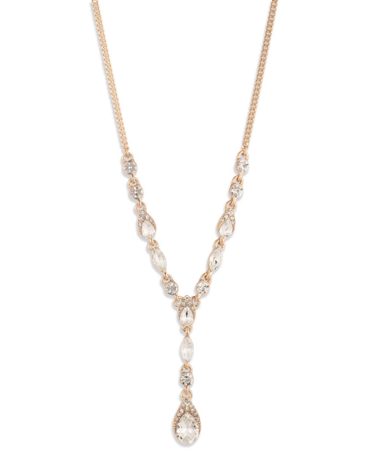 Click here for Givenchy Crystal Pear Stone Gold-Tone Y Necklace -... prices