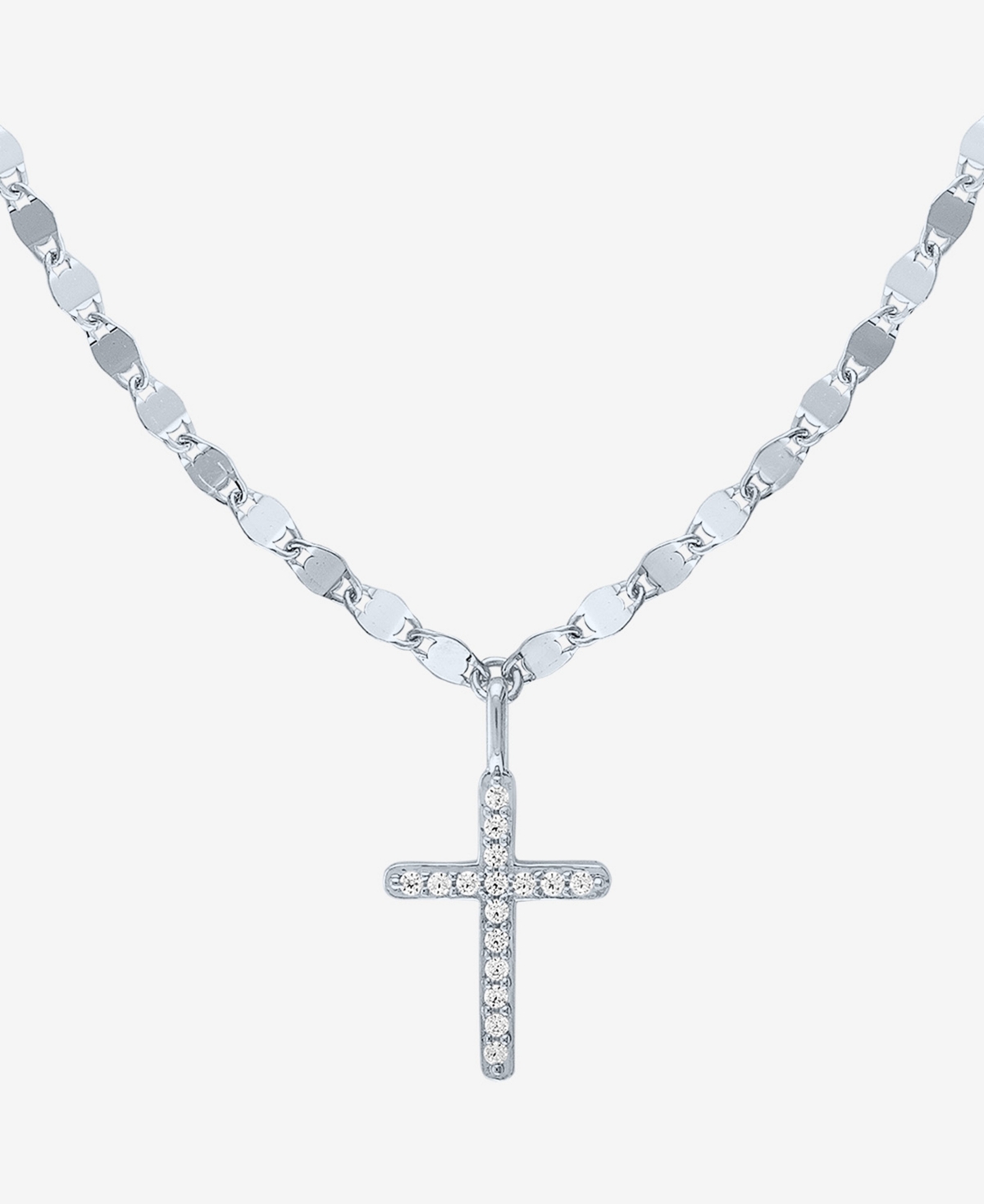 Click here for Macys Diamond Pendant Necklace (1/10 ct. t.w.) in... prices
