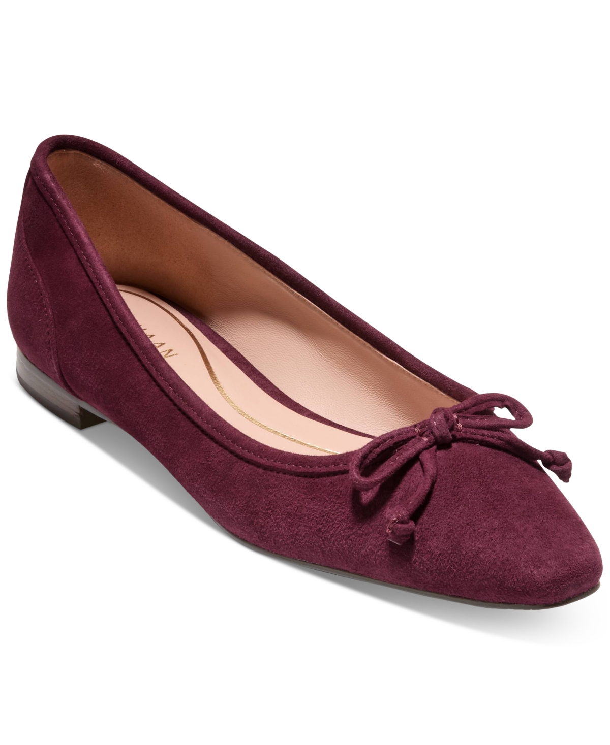 Click here for Cole Haan Womens Paget Ballet Flats - Black Garnet... prices