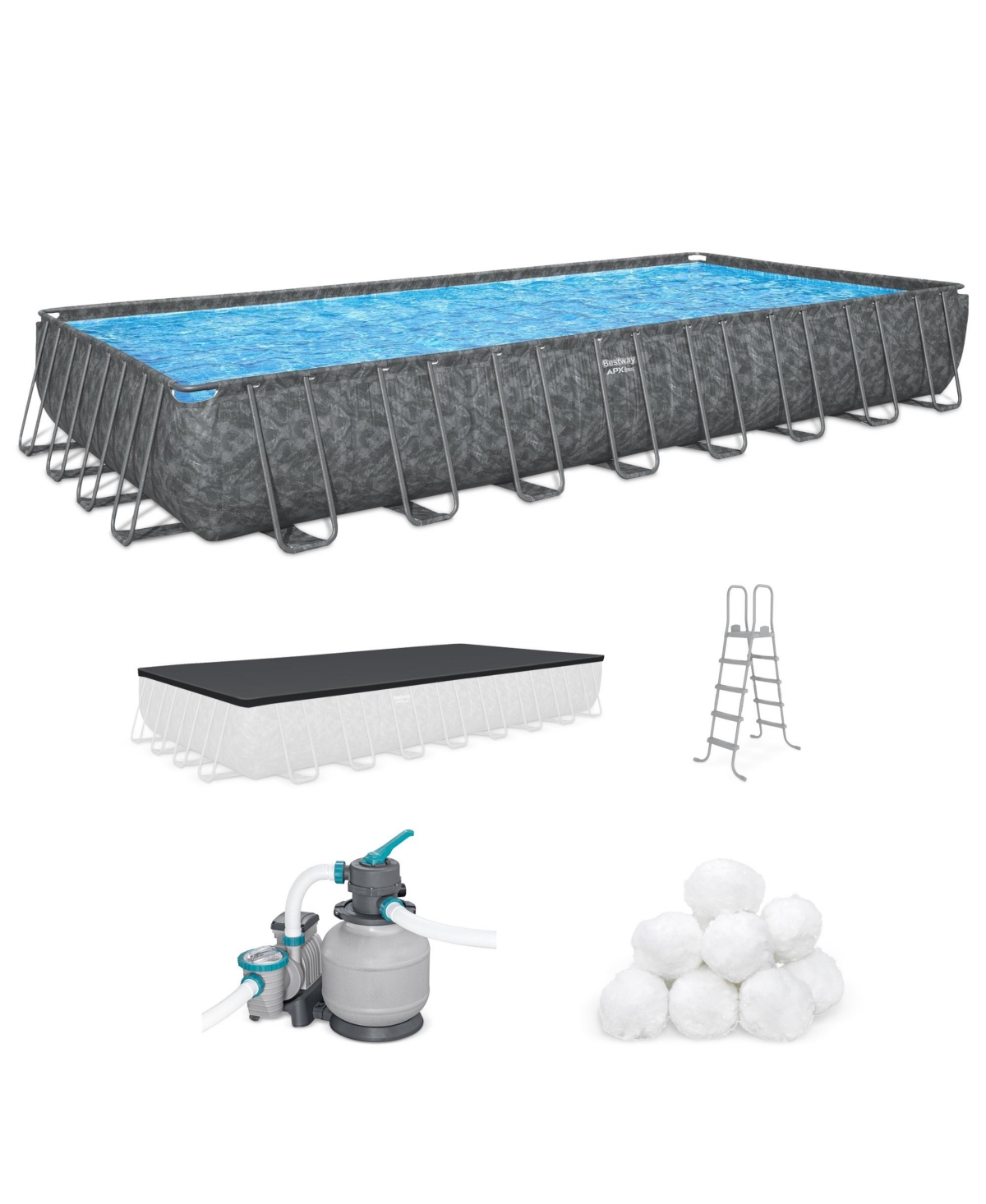 Click here for Bestway Apx 365 314" x 16 x 52" Rectangu... prices