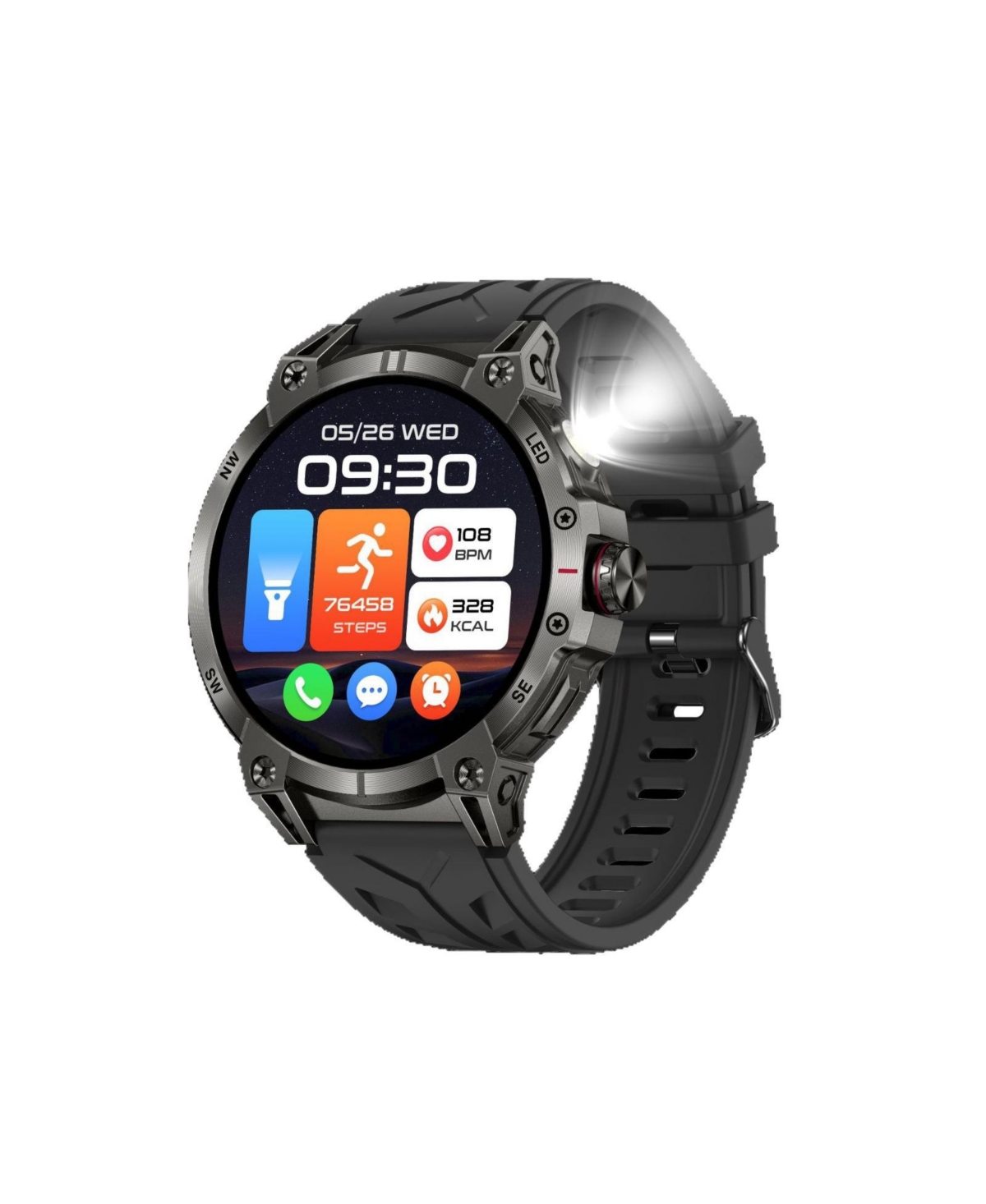 Click here for Ruxing Smart 1.85 Smart Watch Multi-function Outdo... prices