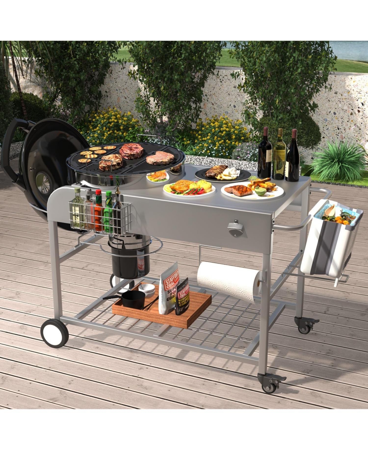 Click here for Aecojoy Grill Table for Weber 18" & 22"... prices
