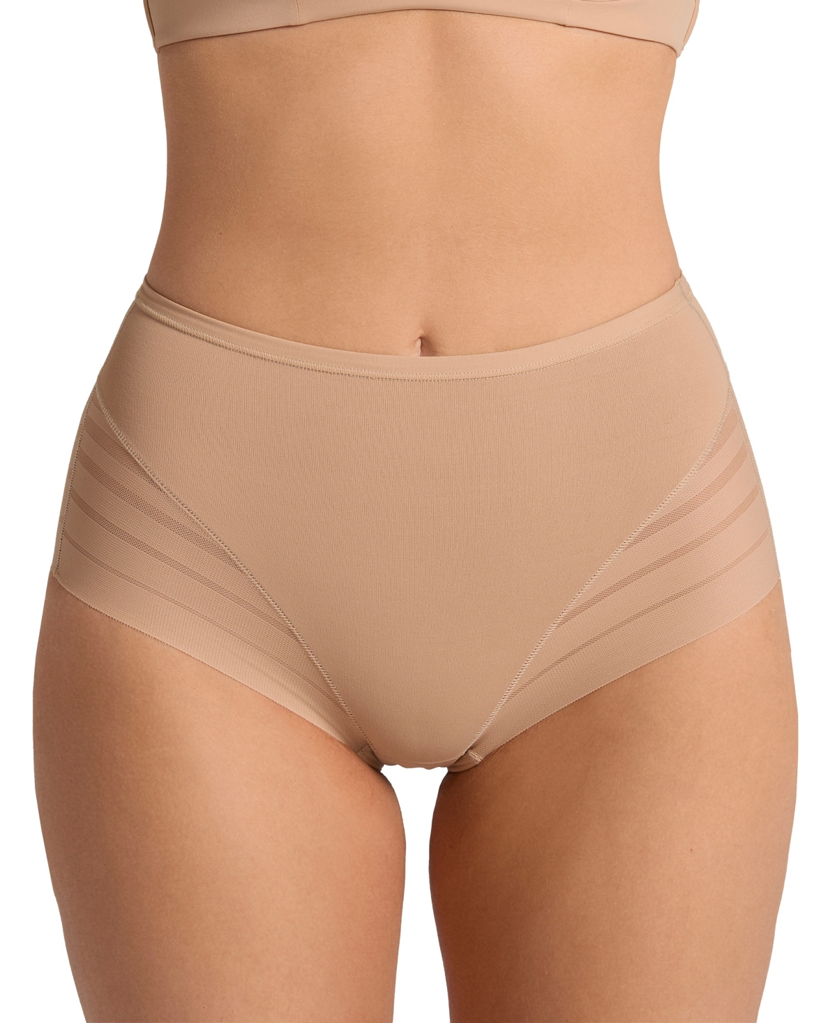 Click here for Leonisa Womens Lace Stripe Undetectable Classic Sh... prices