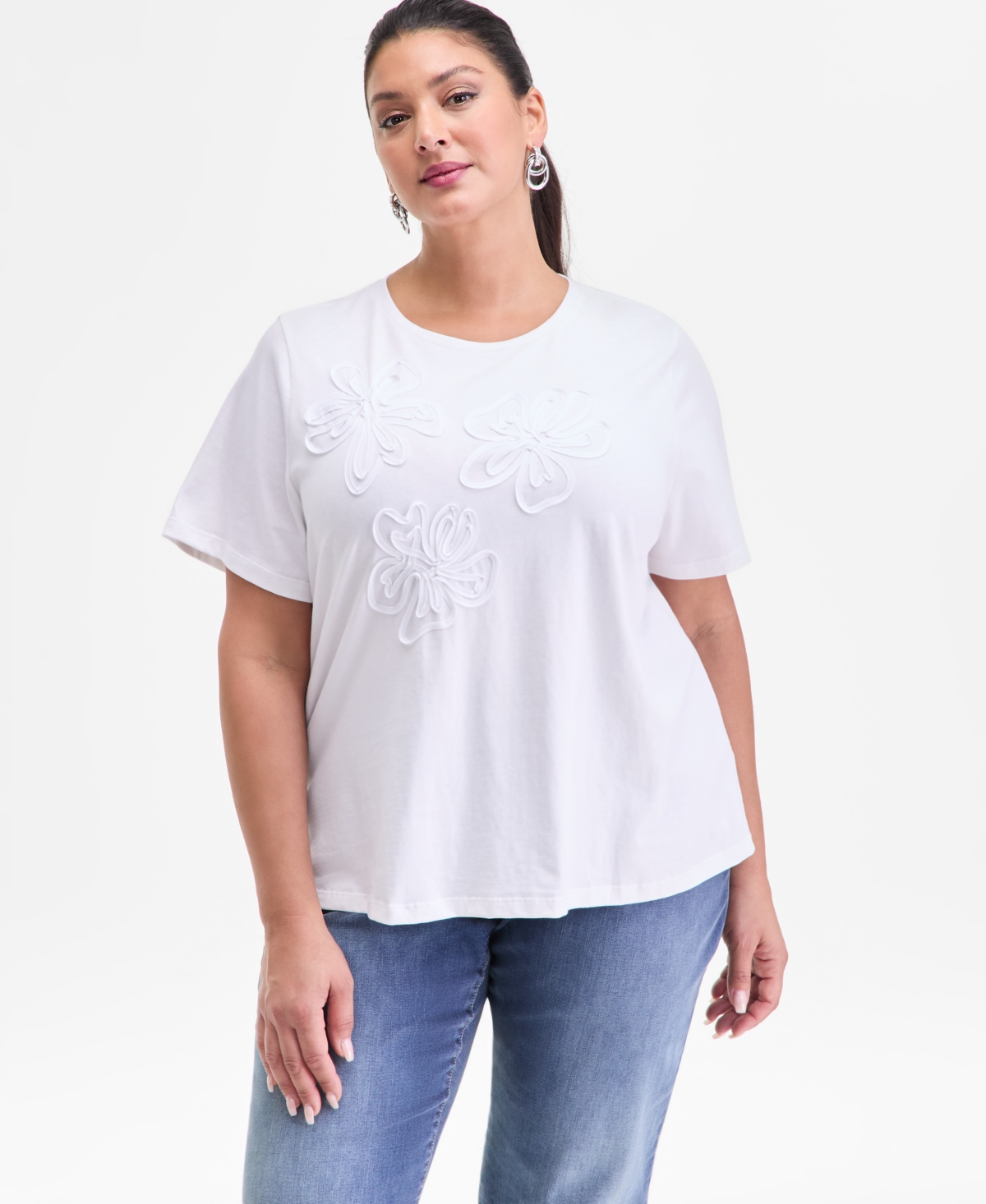 Click here for I.n.c. International Concepts Plus Size Cotton Flo... prices
