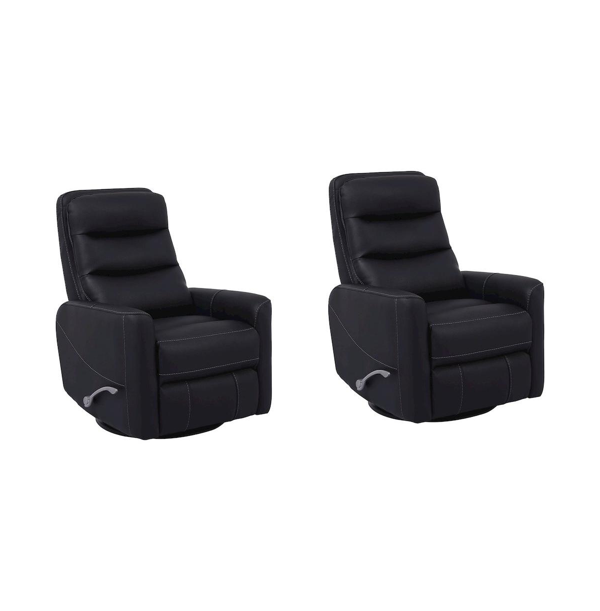 Click here for Parker Living Hercules - Black Swivel Glider Recli... prices