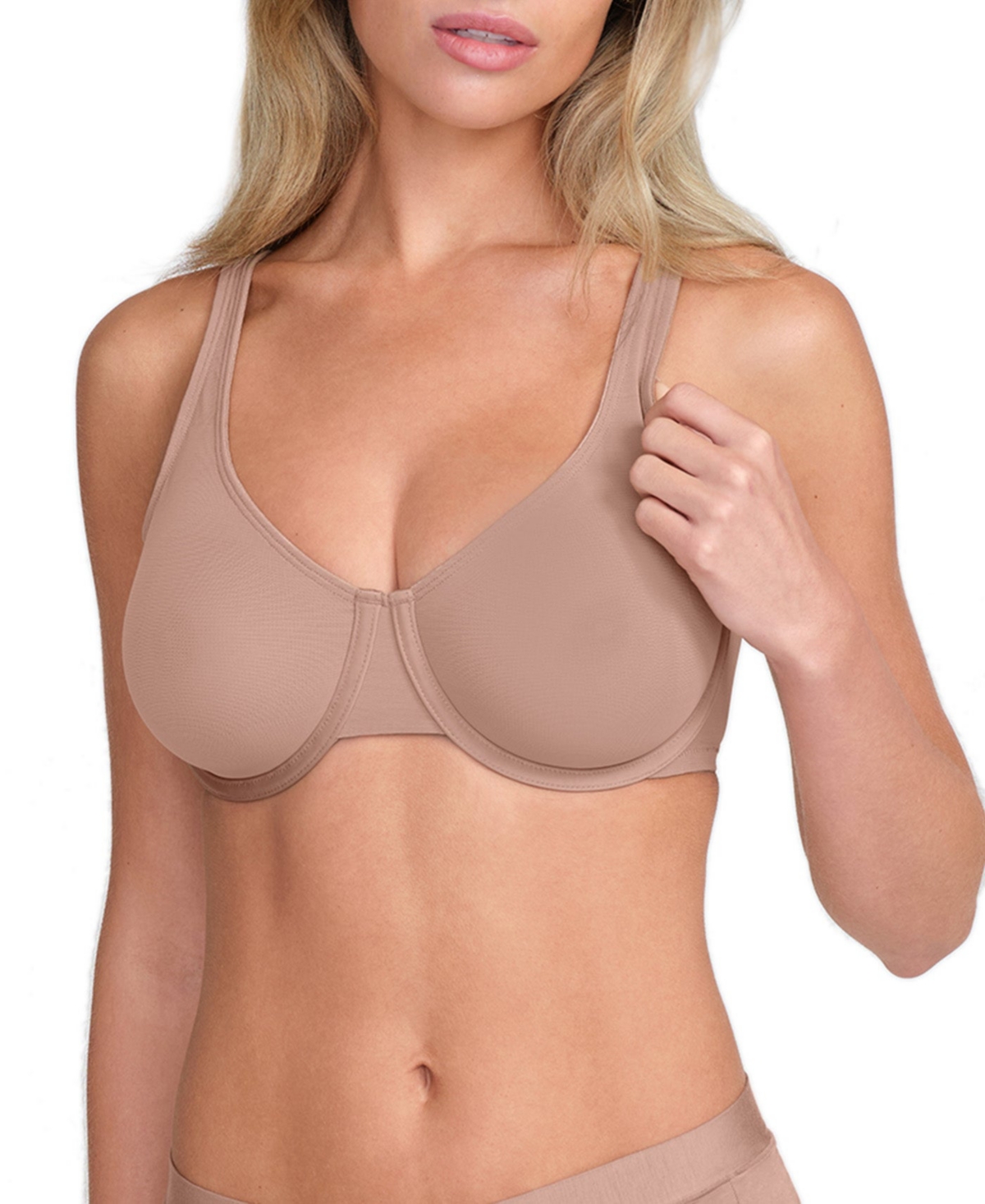 Click here for Cuup Womens The Full Coverage - Mesh - Taupe prices
