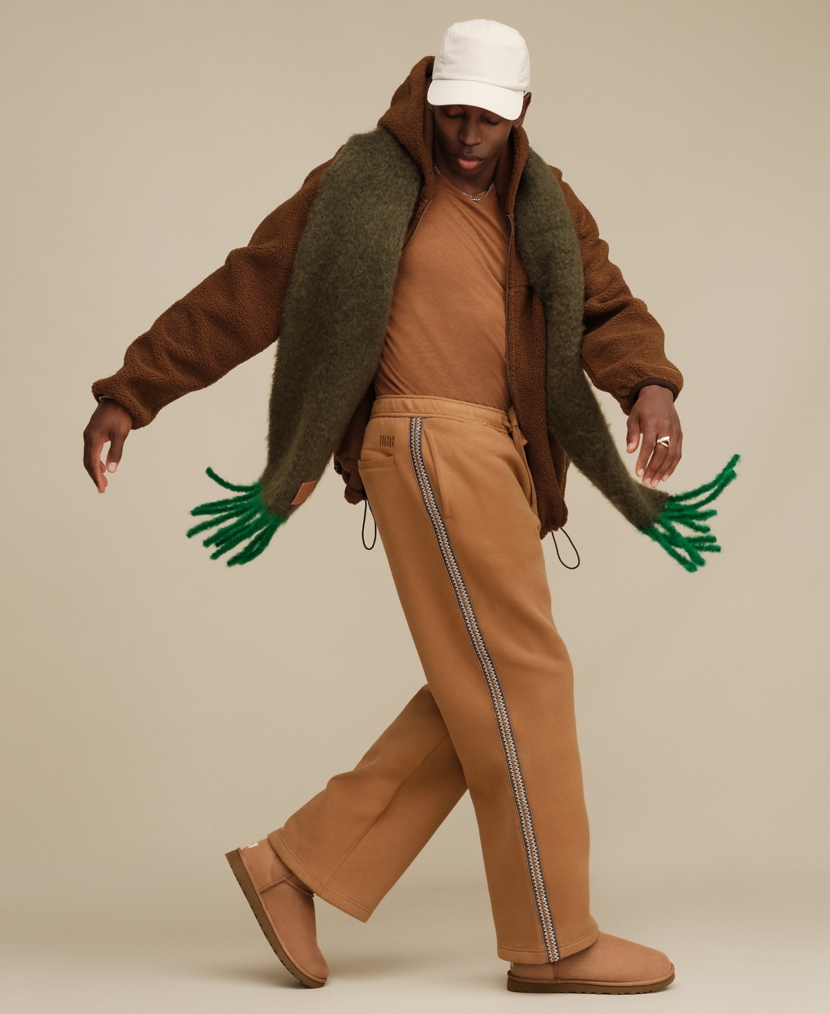 Click here for Ugg Mens Tasman Straight-Leg Pants - Chestnut prices