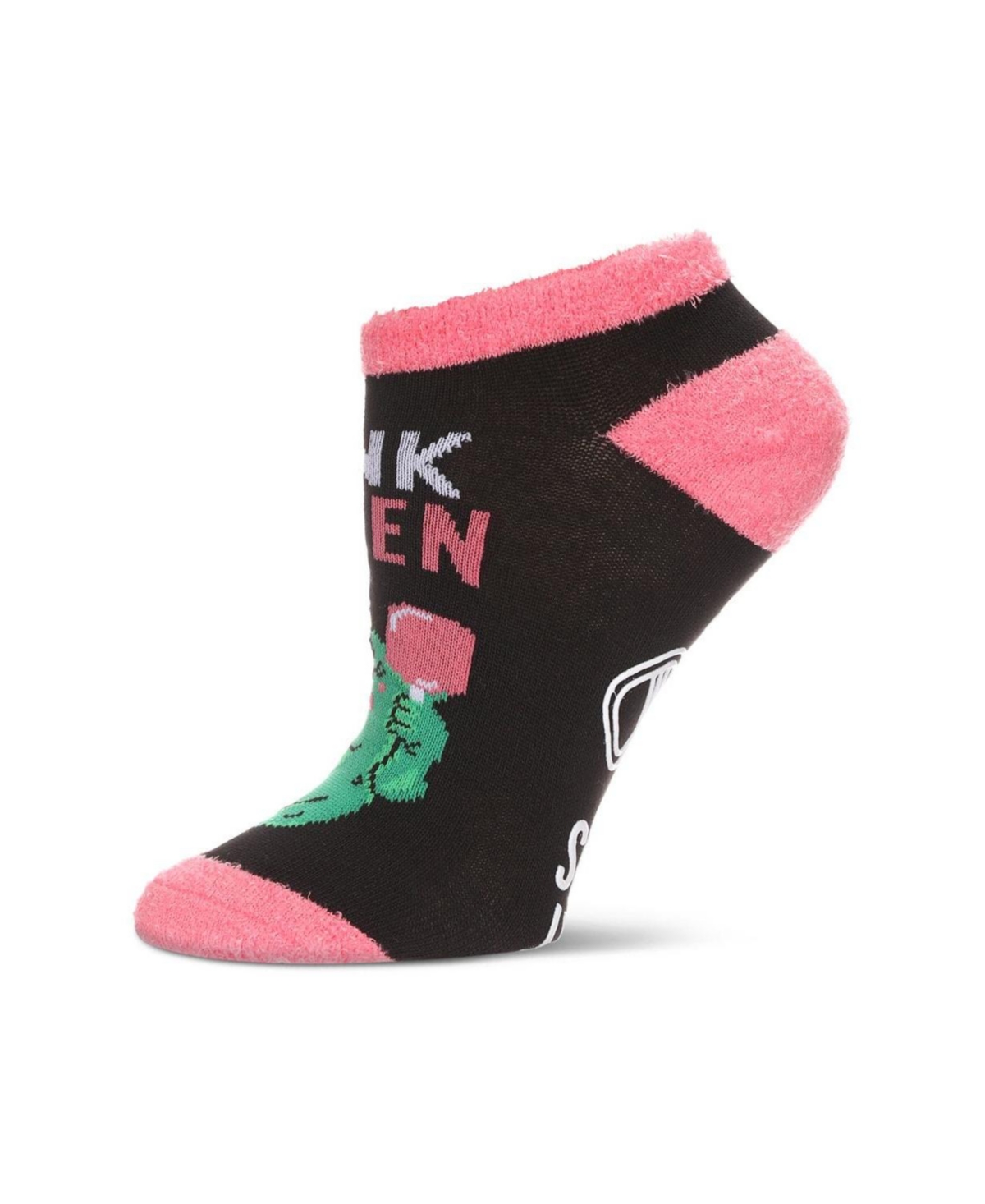 Click here for MeMoi Womens Great Minds Alike Low Cut Socks - Bla... prices