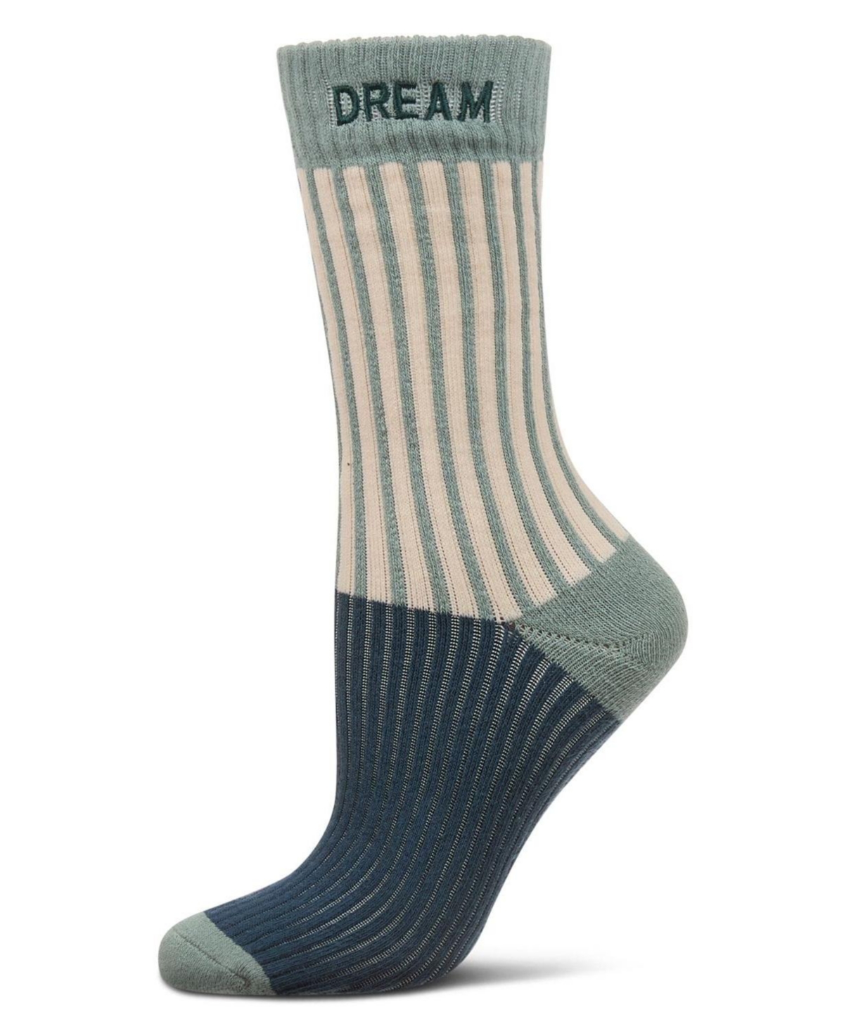 Click here for MeMoi Womens Inspirations Embroidered Cuff Crew So... prices