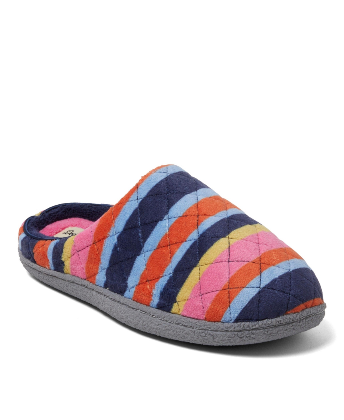 Click here for Dearfoams Womens Leslie Quilted Microfiber Terry M... prices