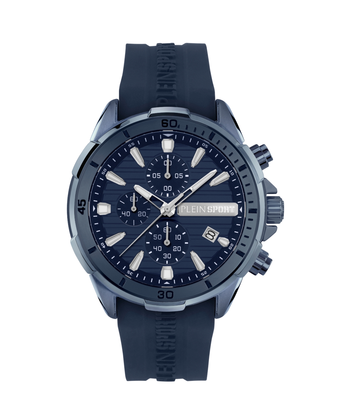 Click here for Plein Sport Mens Impact Chronograph Date Quartz Bl... prices