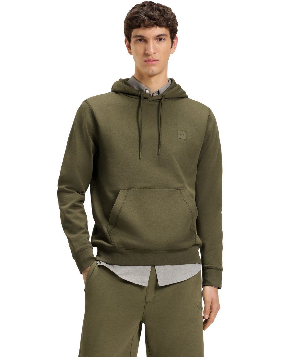 Click here for Boss by Hugo Boss Mens Regular-Fit Cotton Terry Lo... prices