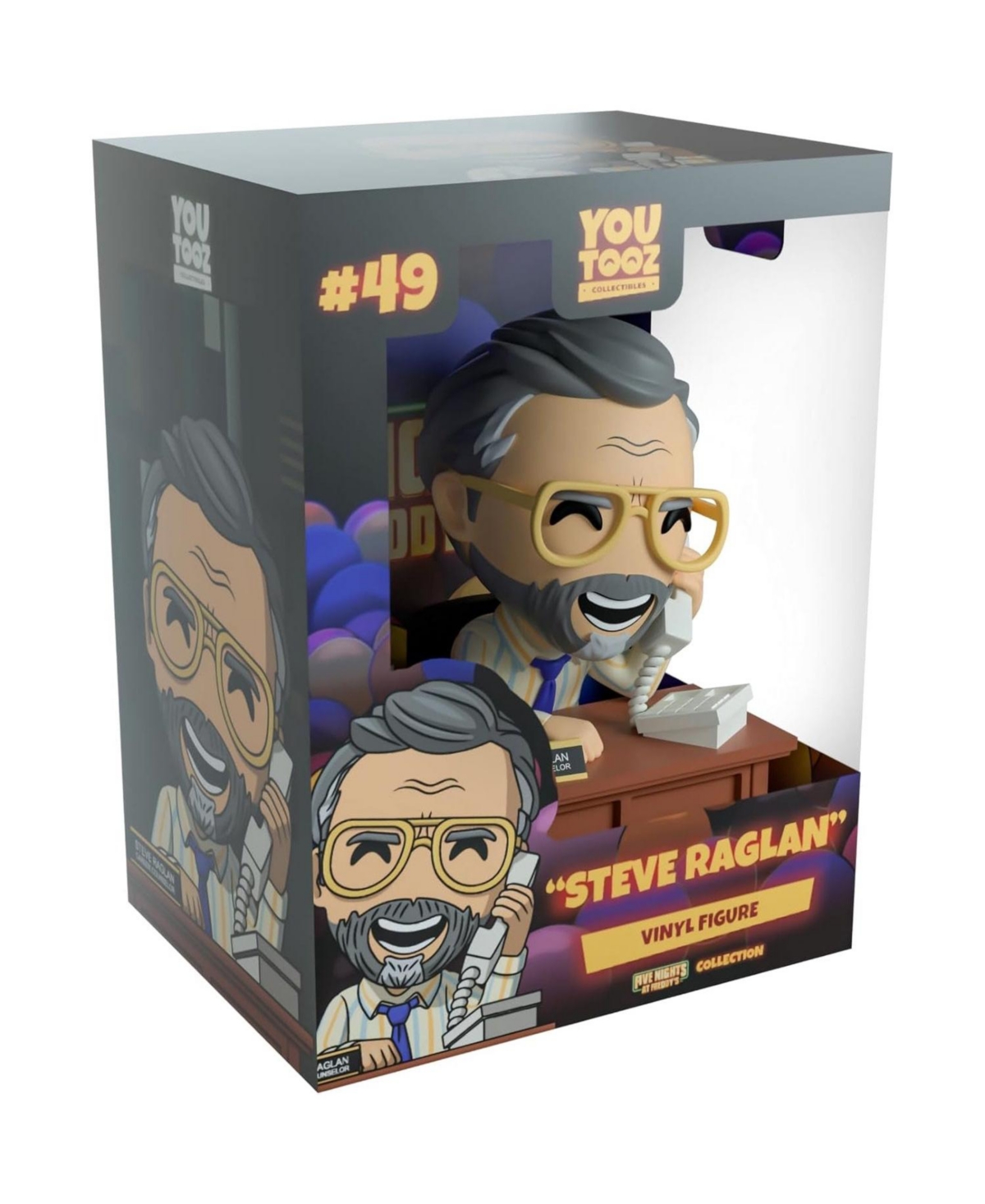 Click here for Youtooz Fnaf Movie Collection Steve Raglan Vinyl F... prices