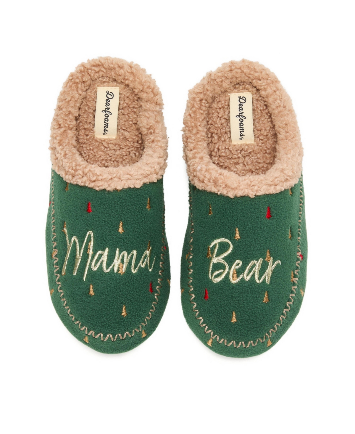 Click here for Dearfoams Womens Mama Bear Clog Slipper - Spruce prices