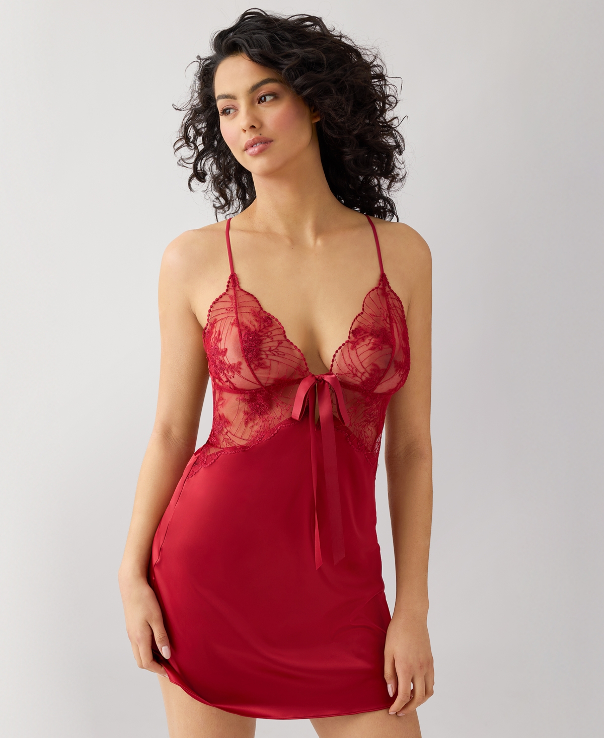 Click here for Wacoal Womens Midnight Soiree Embroidered Chemise... prices