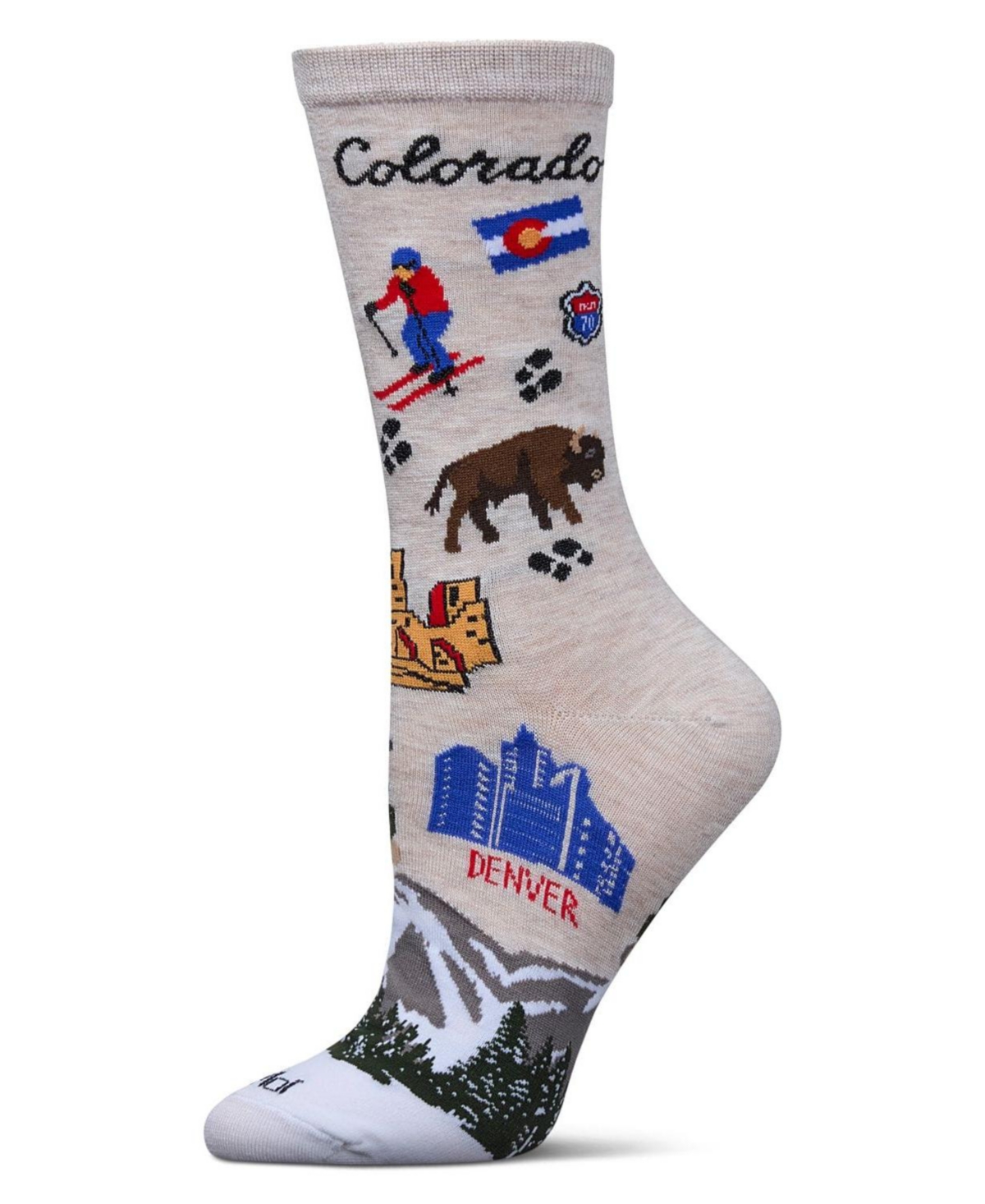 Click here for MeMoi Womens Colorado Rayon From Crew Socks - Ivor... prices