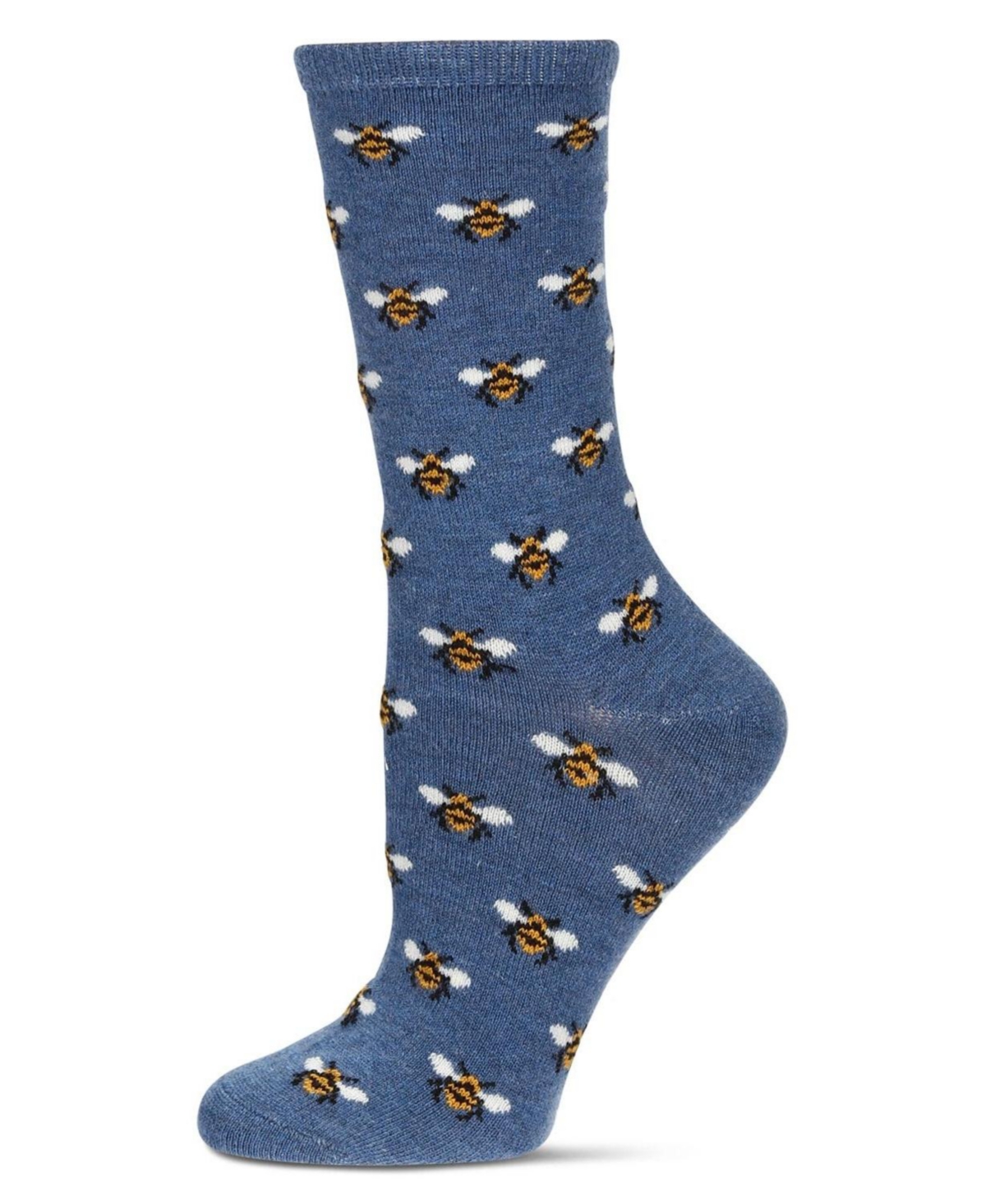 Click here for MeMoi Womens Bee Cashmere Blend Crew Socks - Med d... prices