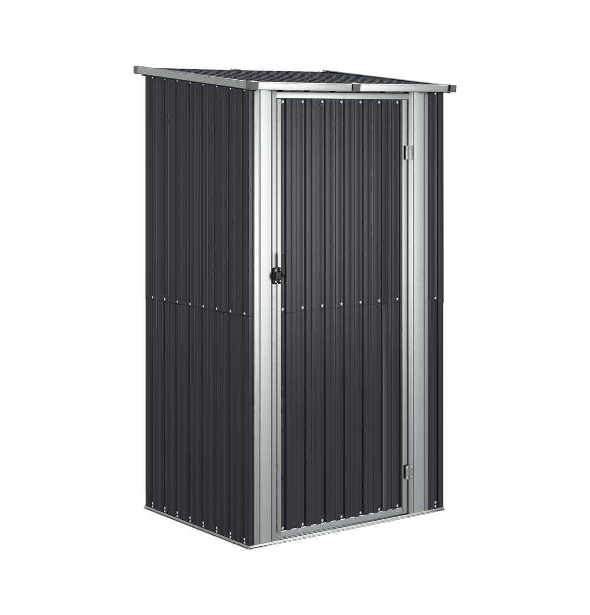 Click here for vidaXL Garden Shed Anthracite Galvanized steel 46.... prices