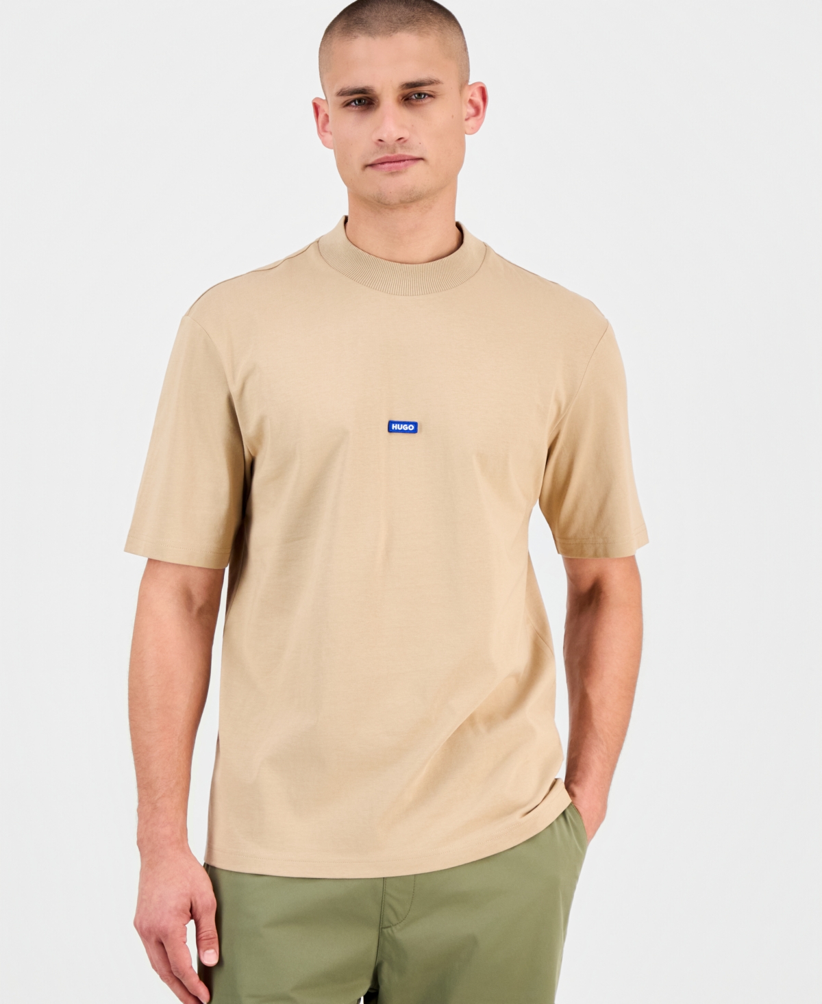 Click here for Hugo Boss Mens Nieros Short-Sleeve Logo Crewneck T... prices