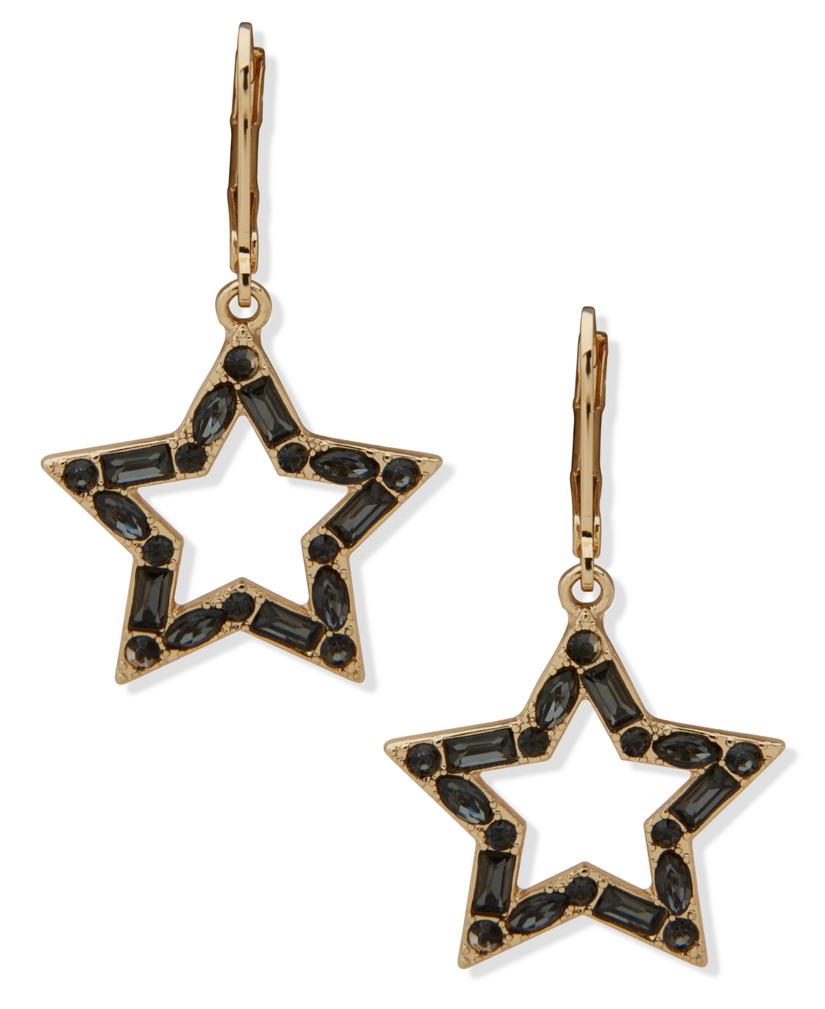 Click here for Karl Lagerfeld Paris Glass Stone Gold-Tone Star Dr... prices