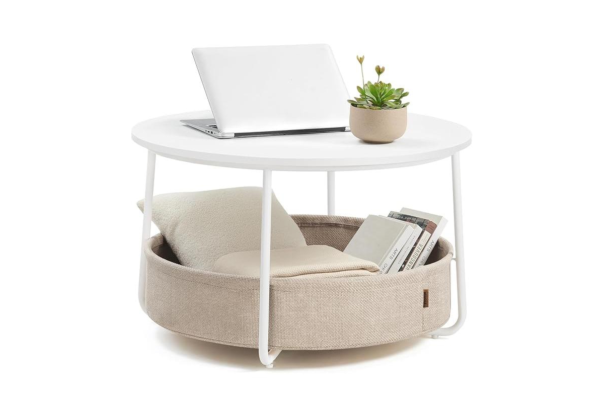 Click here for Songmics Home Coffee Table - Matte white prices