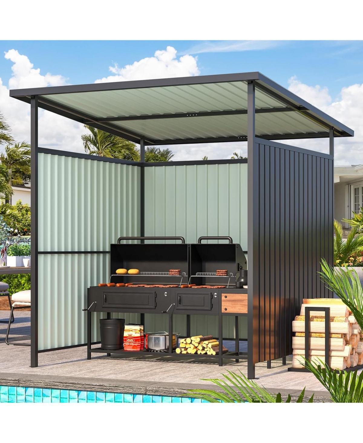 Click here for Aecojoy 6 x 6 Gazebo Outdoor Pergola for Patio  Sm... prices