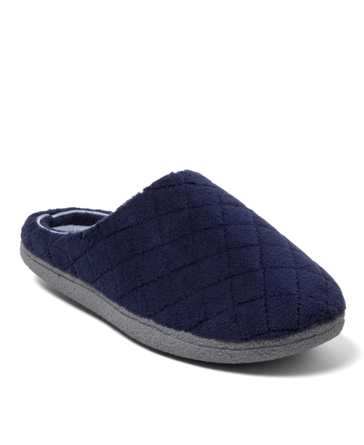 Click here for Dearfoams Womens Leslie Quilted Microfiber Terry M... prices