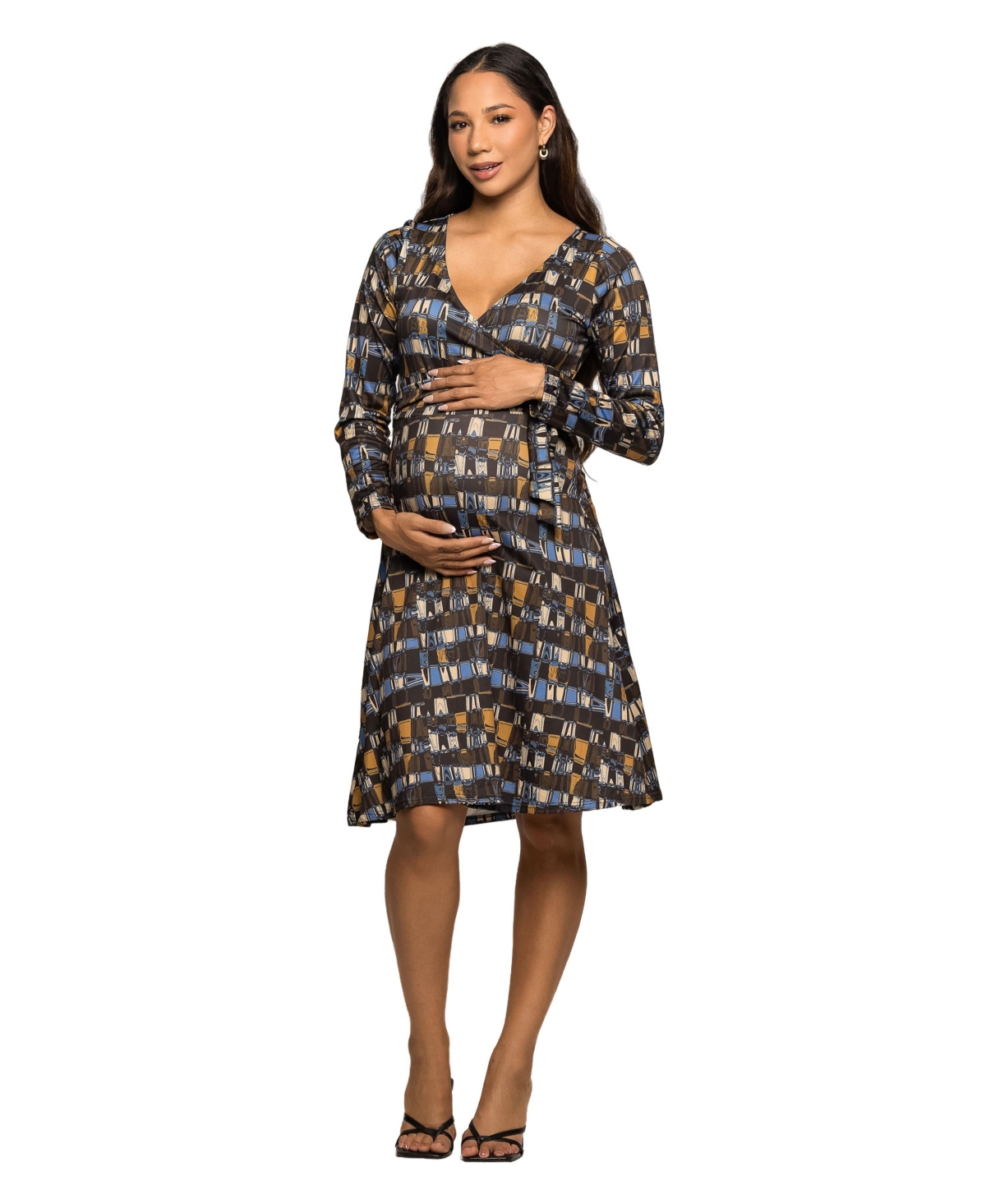 Click here for 24seven Comfort Apparel Womens Maternity Long Slee... prices