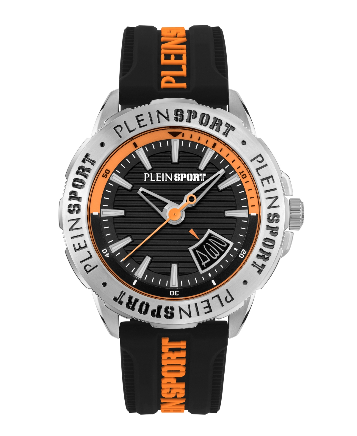 Click here for Plein Sport Mens Rampage 3 Hand Date Quartz Black... prices