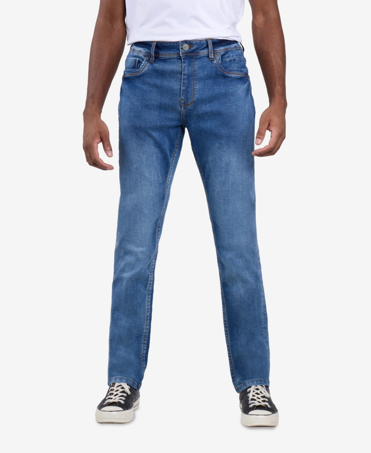Click here for Xray Mens Supersoft Slim Fit Denim Jeans - Medium... prices