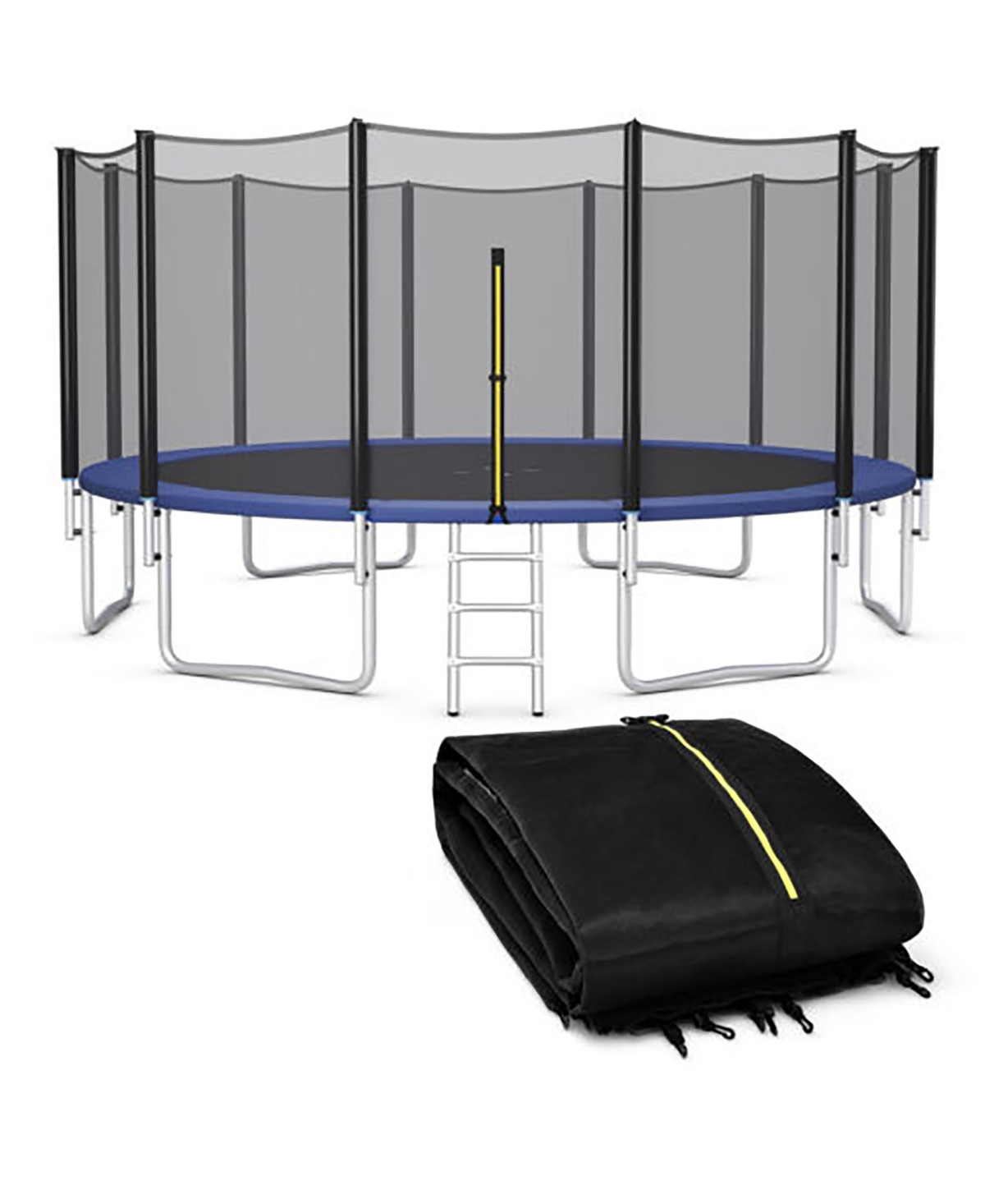 Click here for Gymax 16FT Trampoline Safety Net Replacement Prote... prices