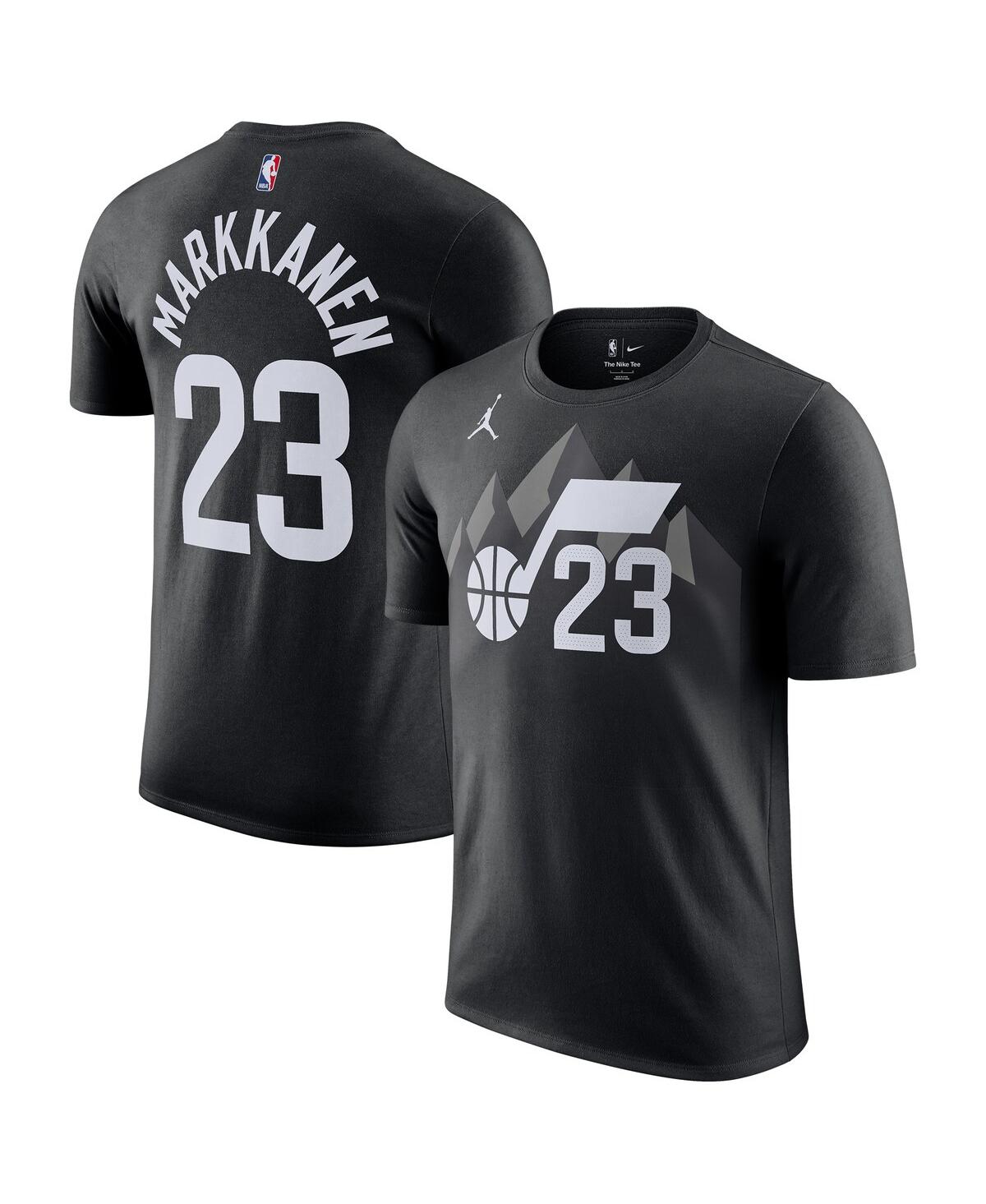 Click here for Jordan Mens Lauri Markkanen Black Utah Jazz Statem... prices