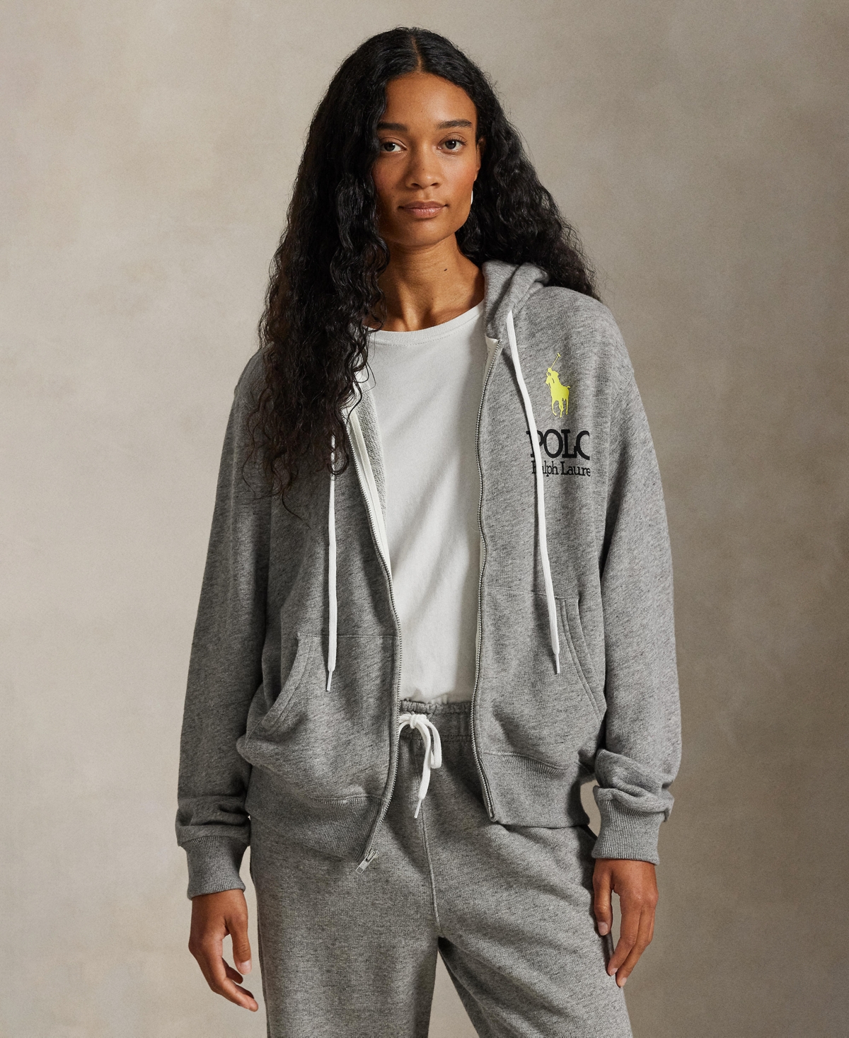 Click here for Polo Ralph Lauren Womens Big Pony Lightweight Flee... prices