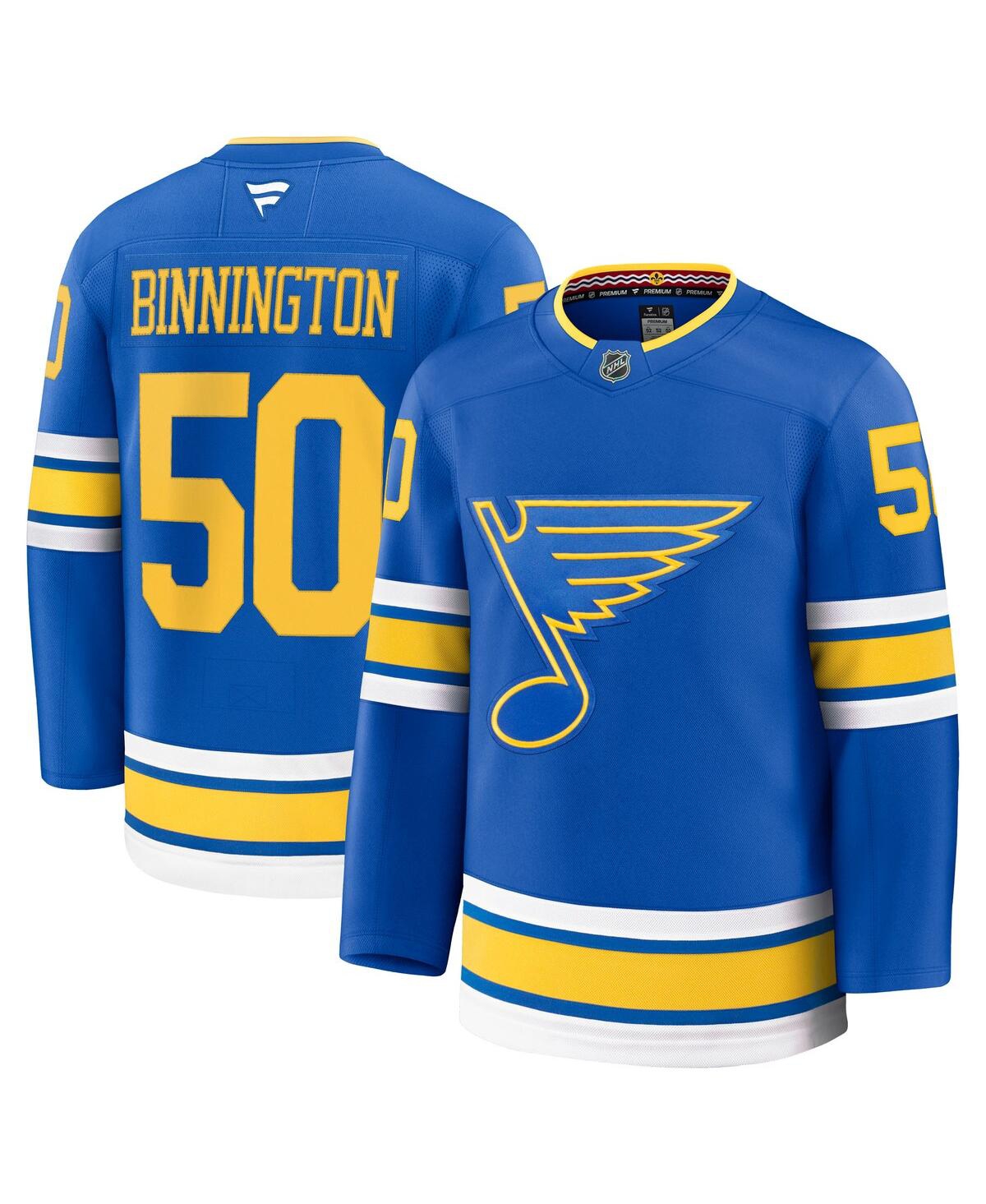 Click here for Fanatics Mens Binnington Blue St. Louis Blues Home... prices
