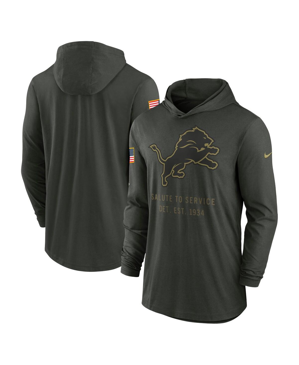 Click here for Nike Mens Forest Green Detroit Lions 2025 Salute t... prices