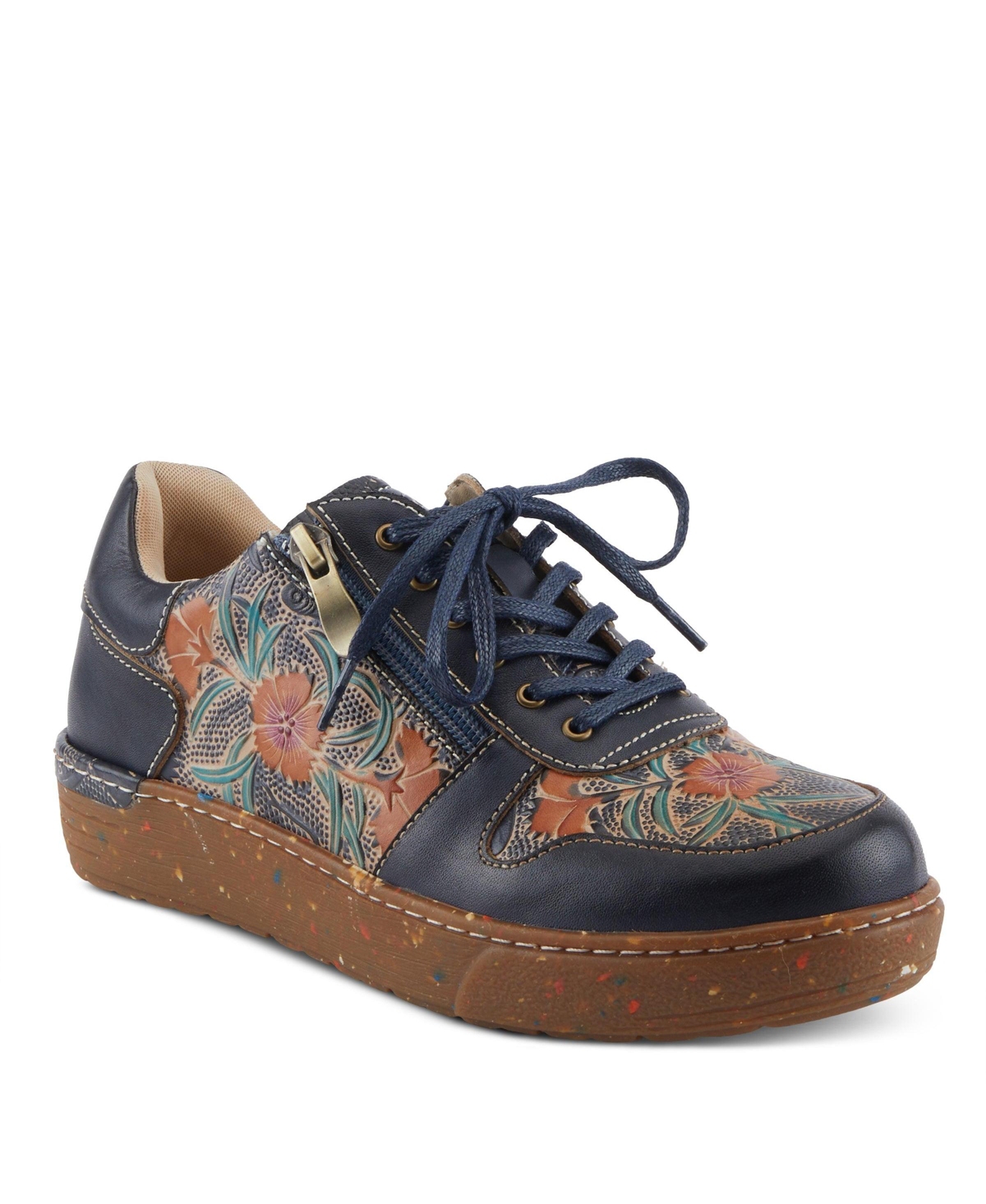 Click here for L Artiste Women s Sincerity Handpainted Leather Sn... prices