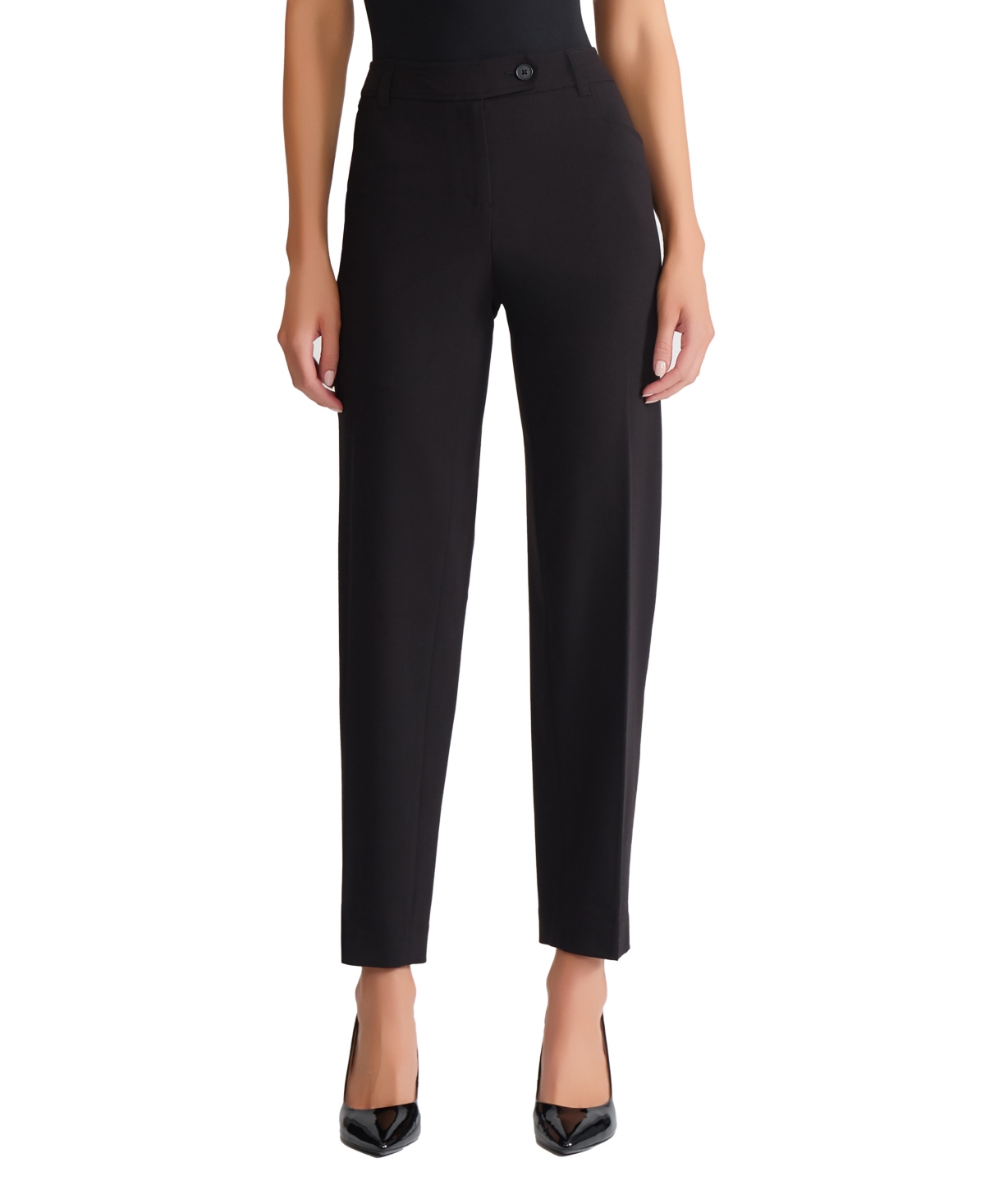 Click here for Jones New York Womens Bi-Stretch Woven Straight Le... prices