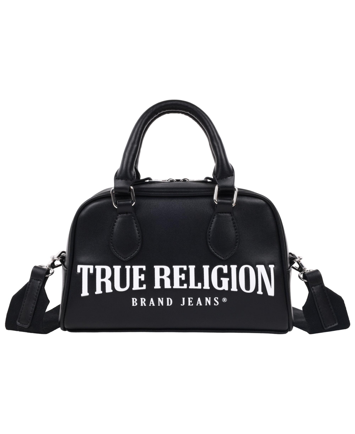 Click here for True Religion Big Logo Mini Satchel - Black prices