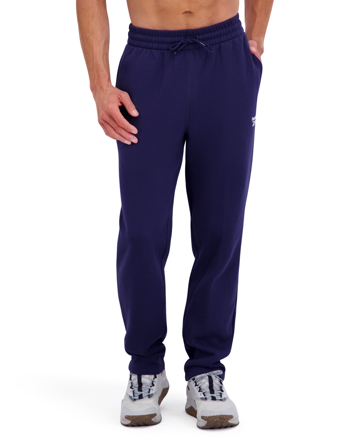 Click here for Reebok Mens Regular Fit Fleece Pants - Vector Navy prices