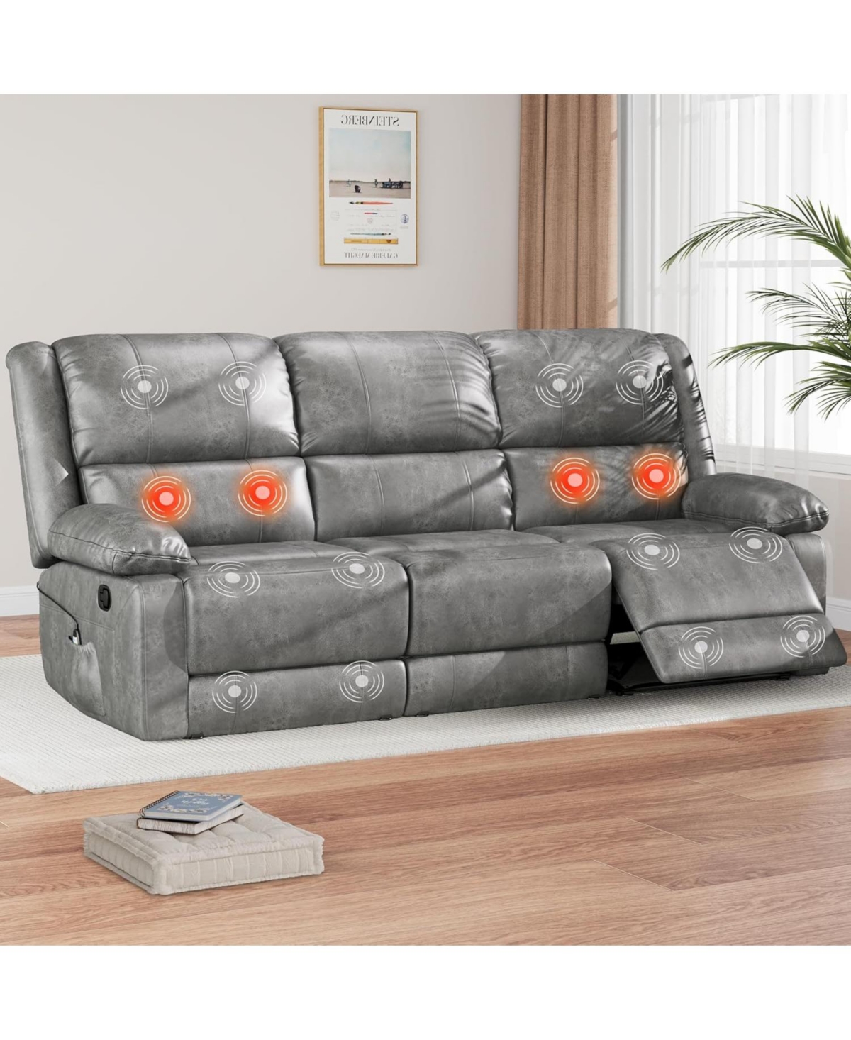 Click here for Aecojoy Recliner Couch with Massage&Heat Function... prices