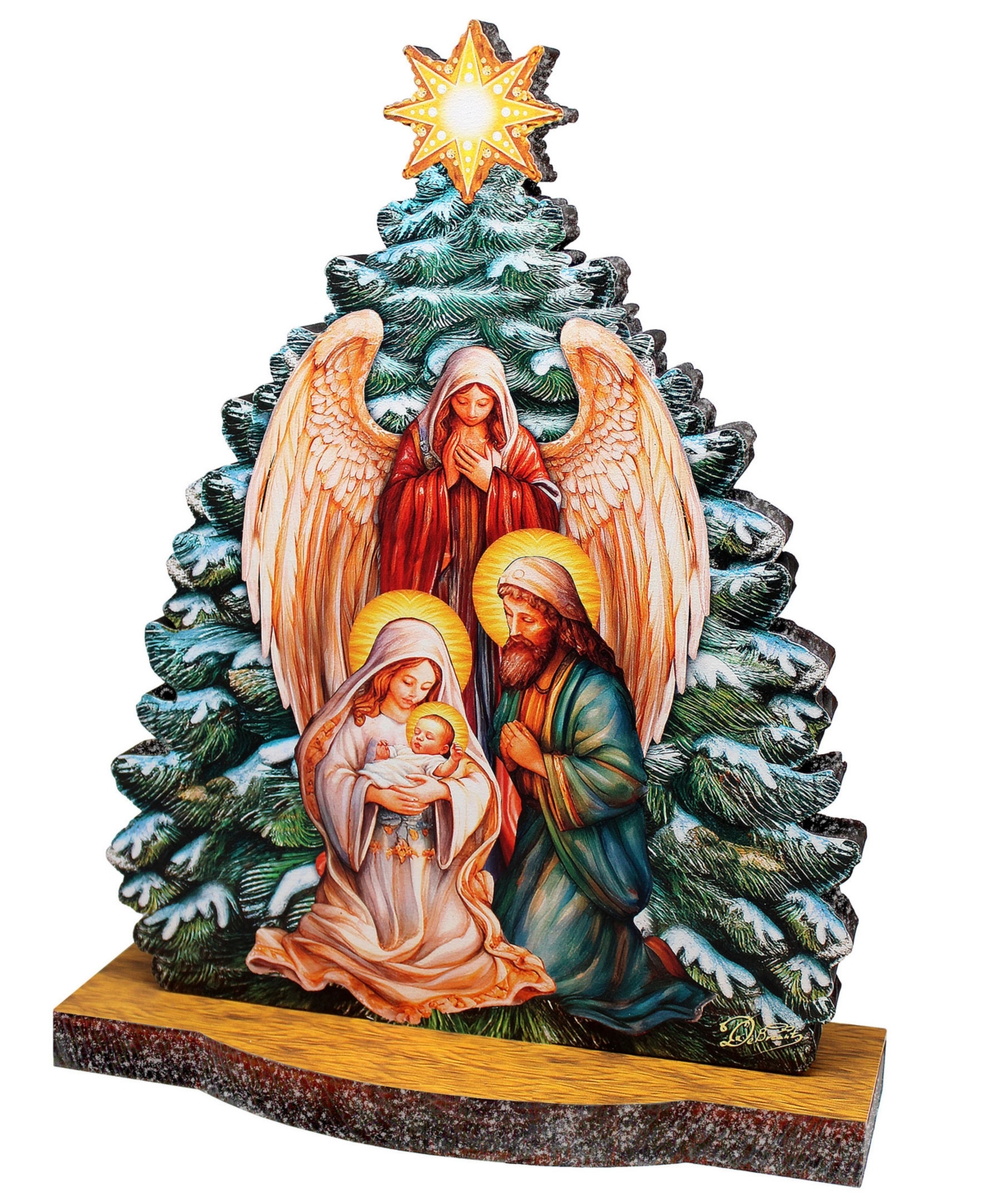Click here for G. Debrekht Graceful Angel Holiday Centerpiece - M... prices