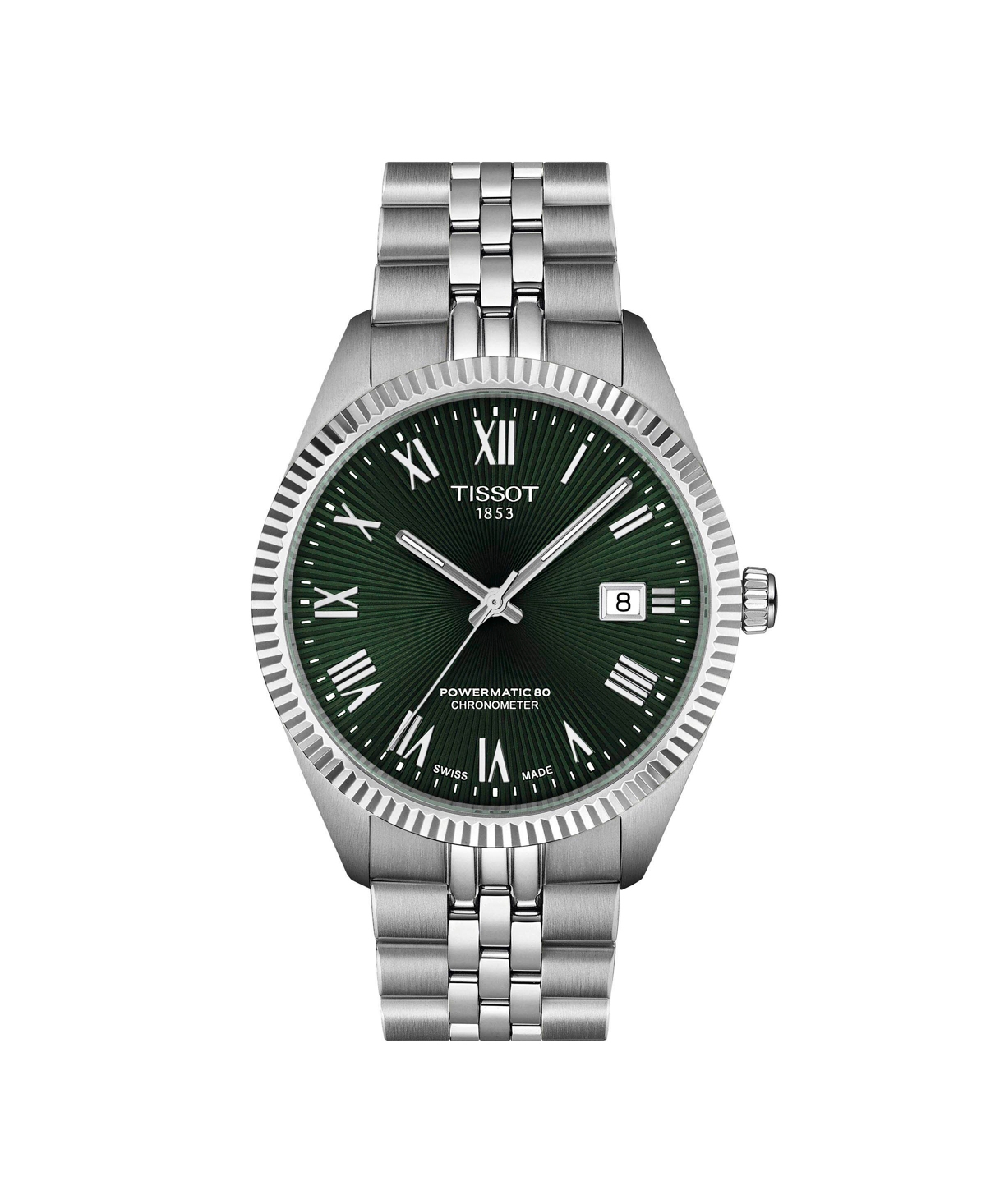Click here for Tissot Mens Ballade Power Silver Stainless Steel B... prices