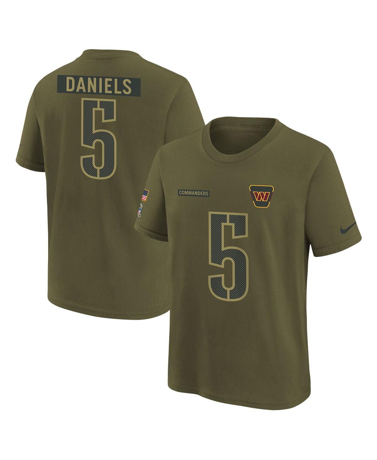 Click here for Nike Big Boys and Girls Jayden Daniels Olive Washi... prices