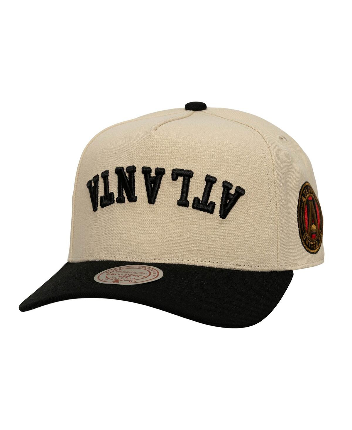 Click here for Mitchell & Ness Mens Cream/Black Atlanta United Fc... prices