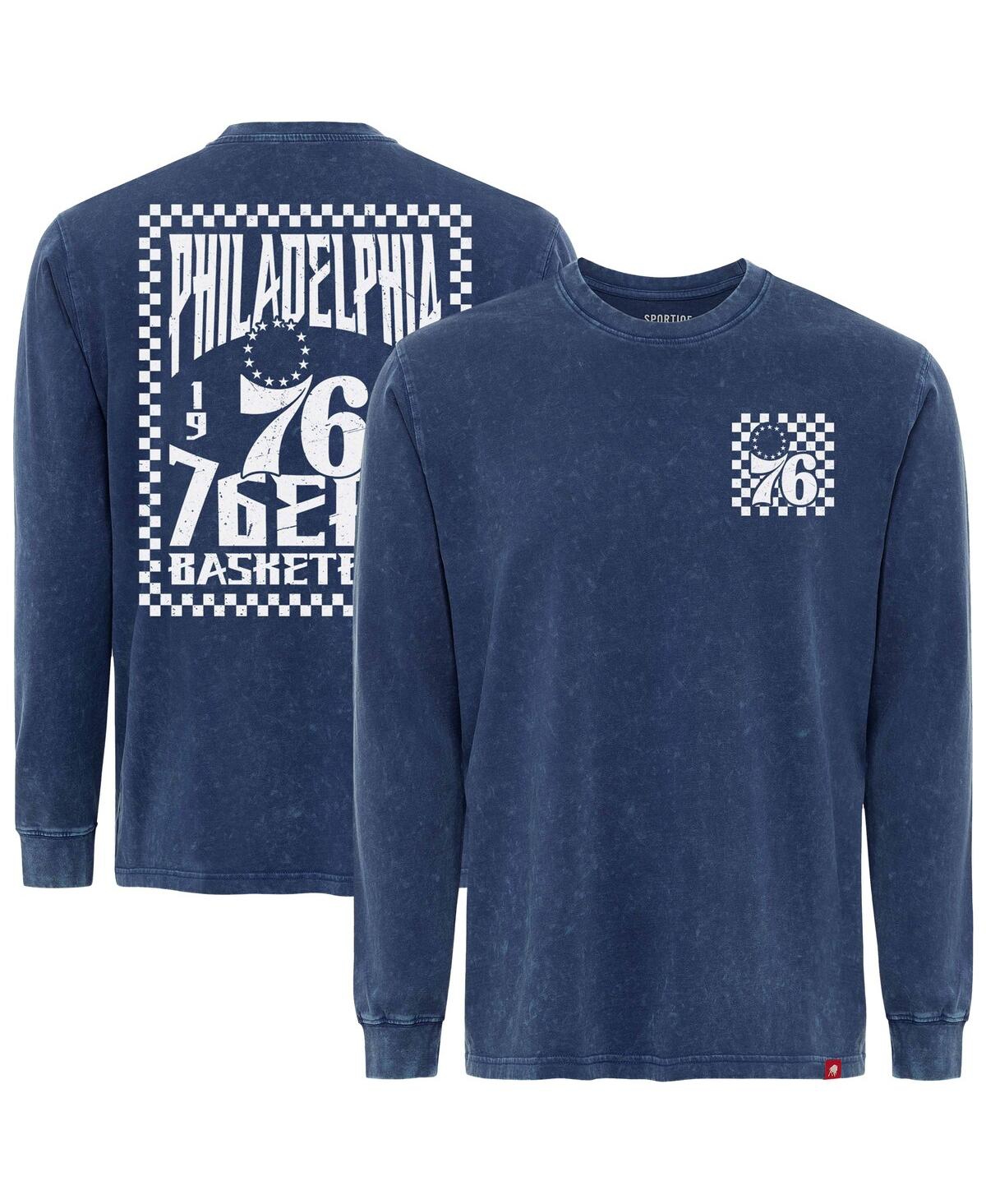 Click here for Sportiqe Mens Blue Philadelphia 76ers Bono Long Sl... prices