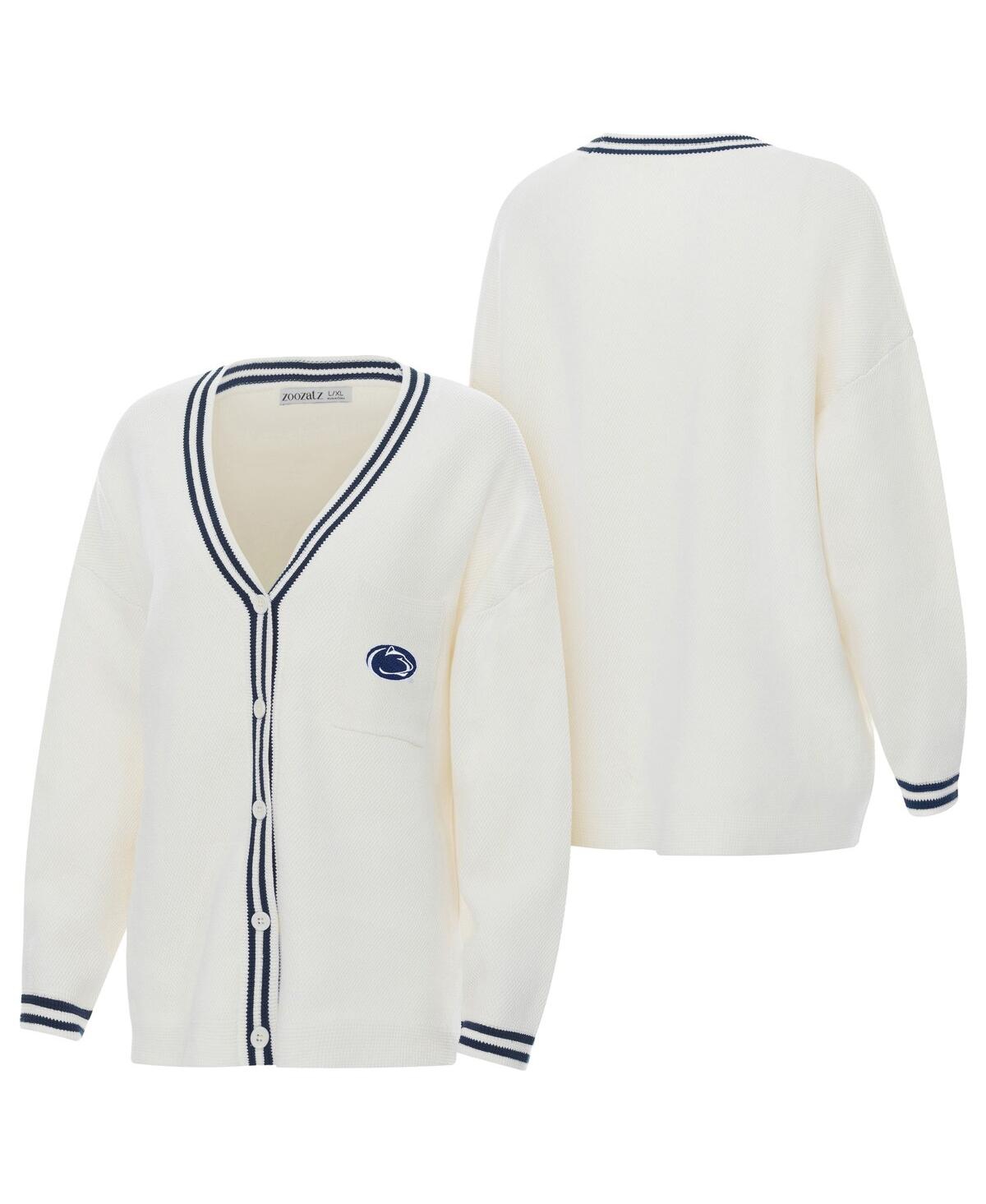 Click here for ZooZatz Womens Cream Penn State Nittany Lions Stri... prices