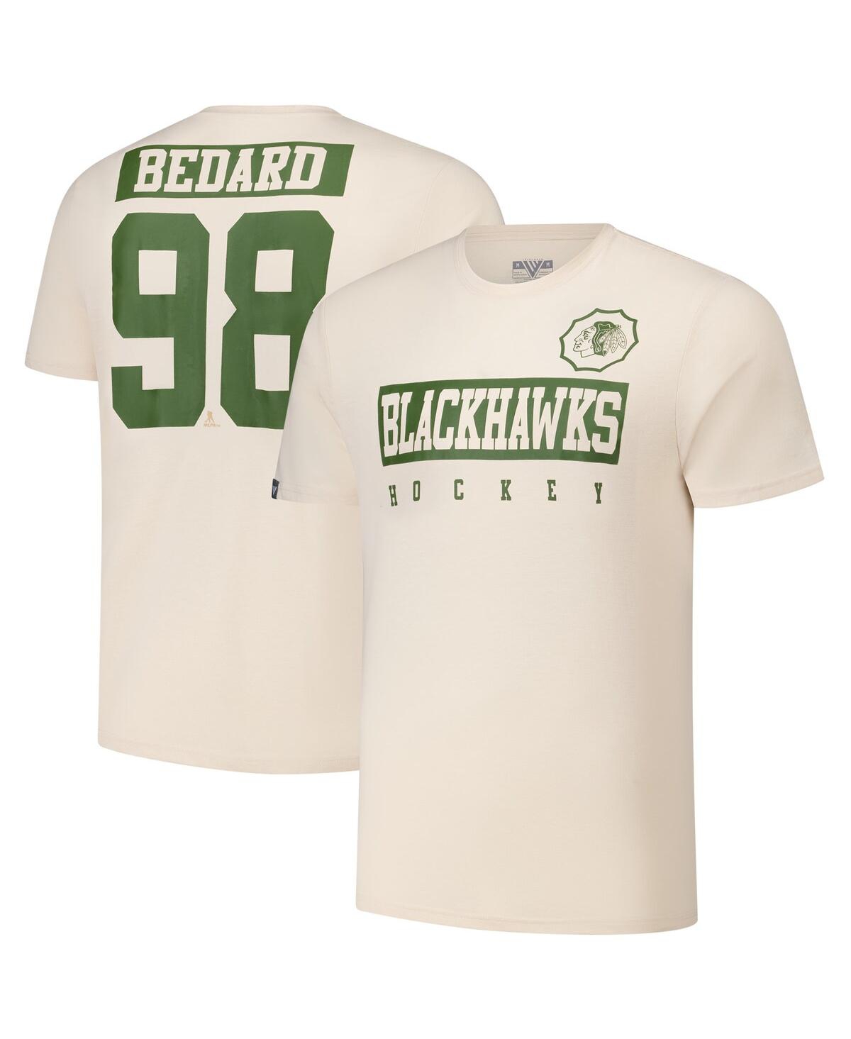Click here for Levelwear Mens Connor Bedard Khaki Chicago Blackha... prices