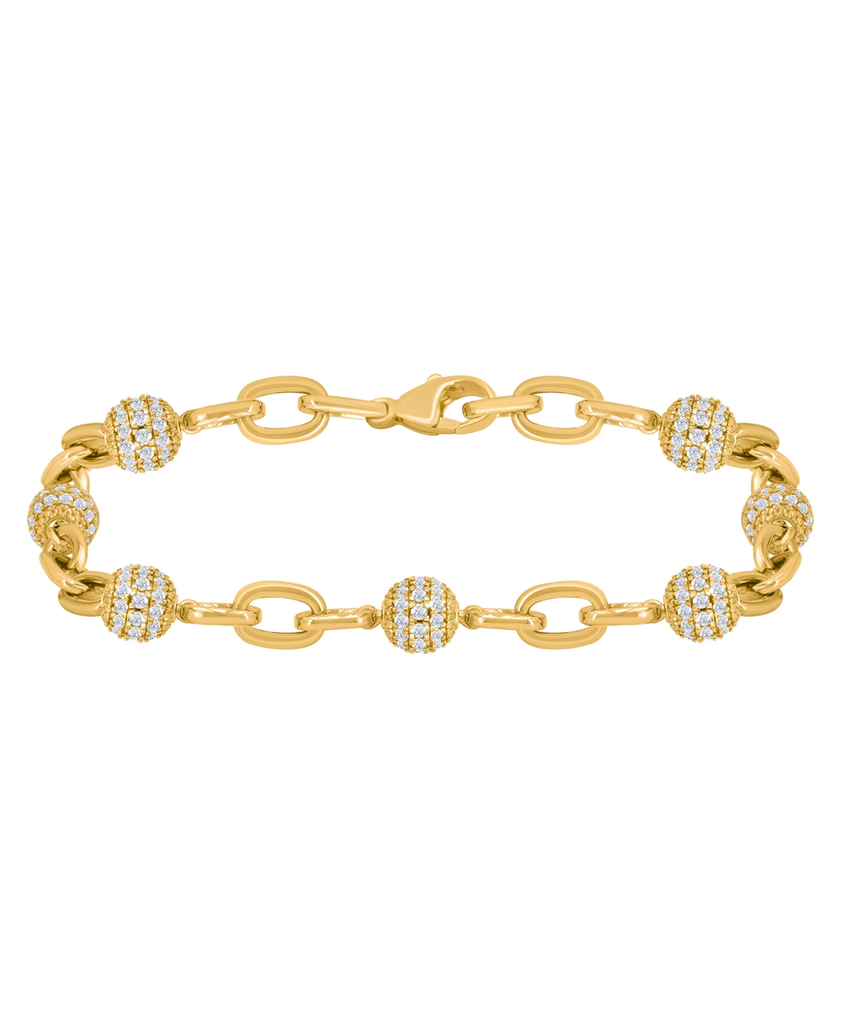 Click here for Macys Diamond Bracelet (1-1/2 ct. t.w.) in 14K Yel... prices