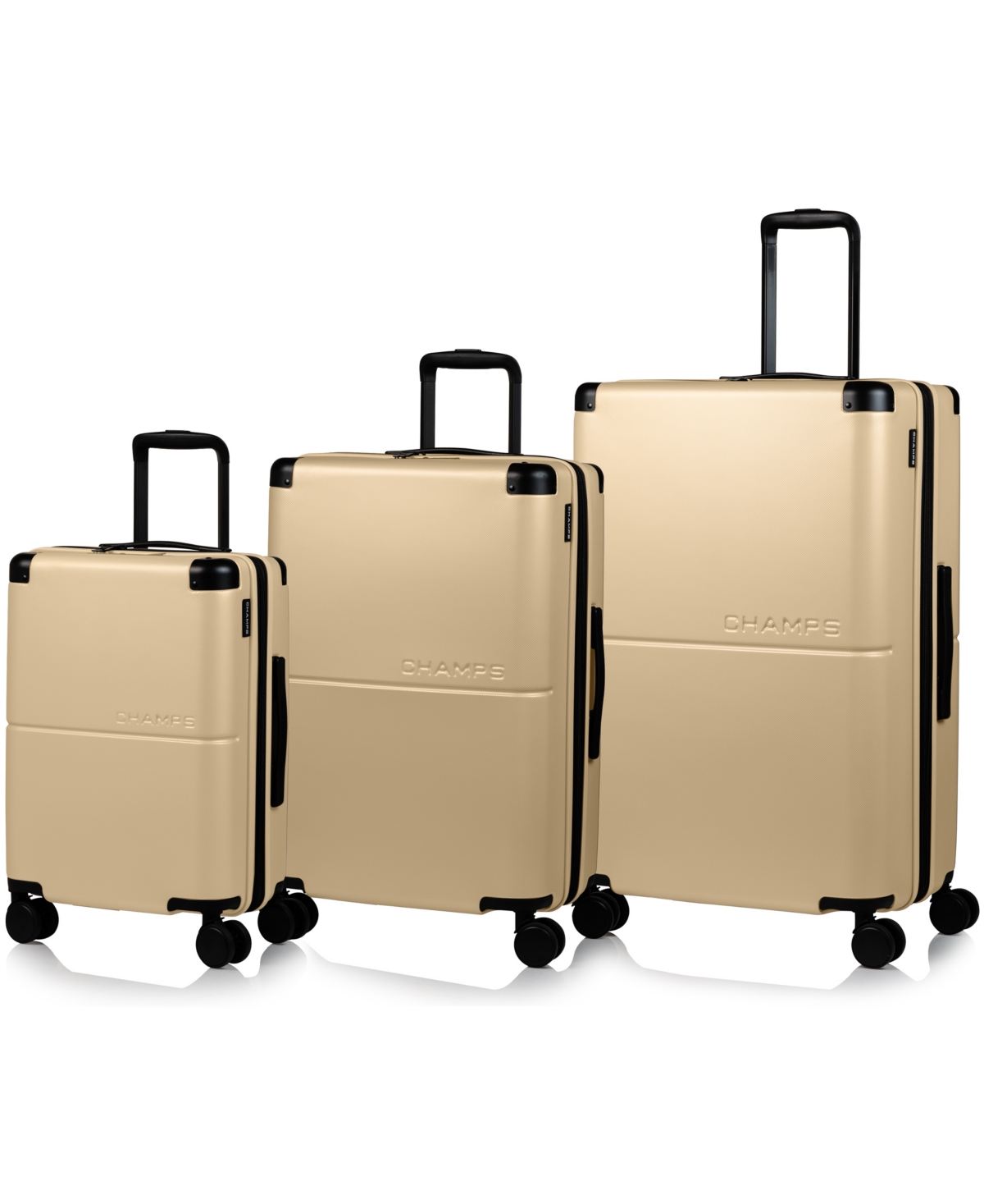 Click here for Champs Earth Collection 3-Pc. Hardside Luggage set... prices